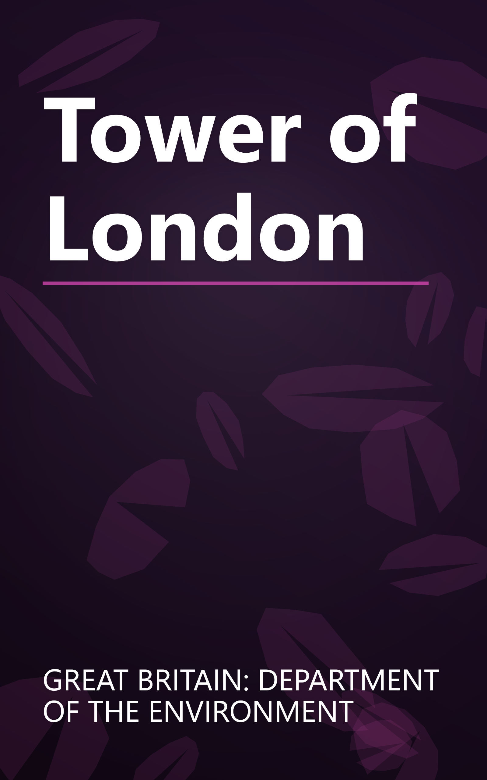 Tower of London book cover