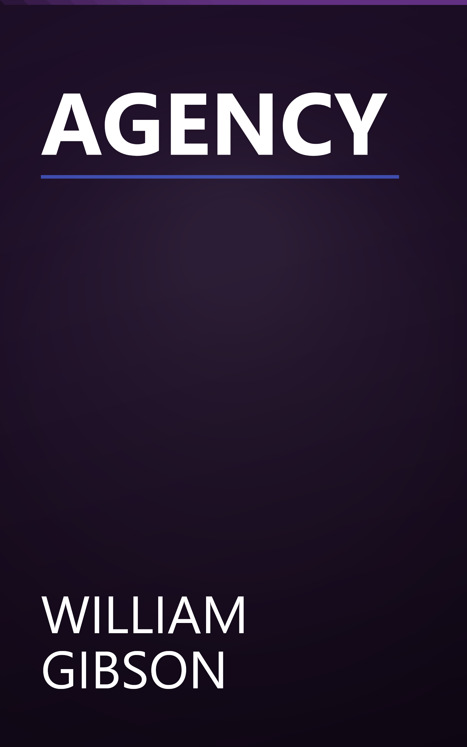 AGENCY book cover