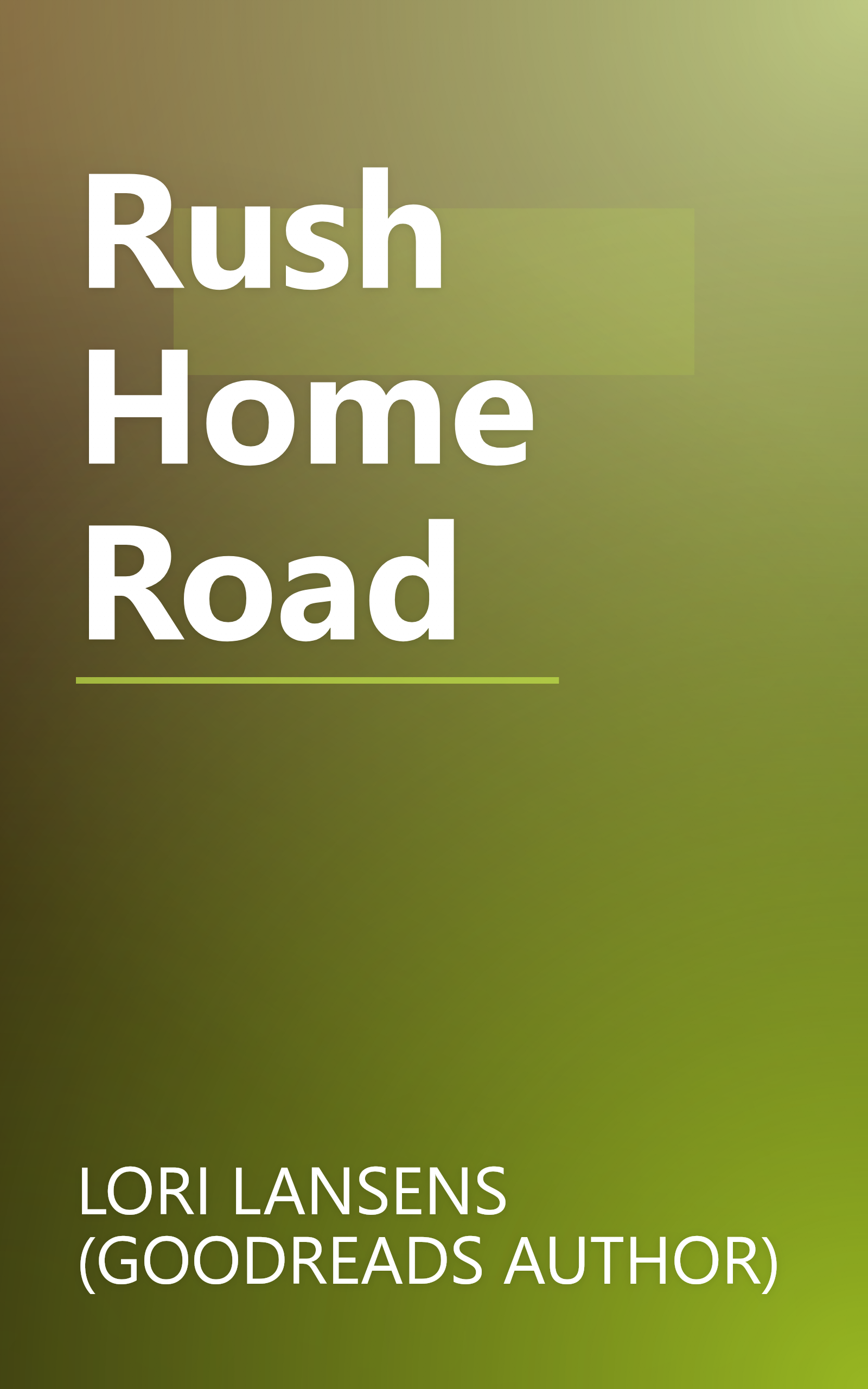 Rush Home Road book cover