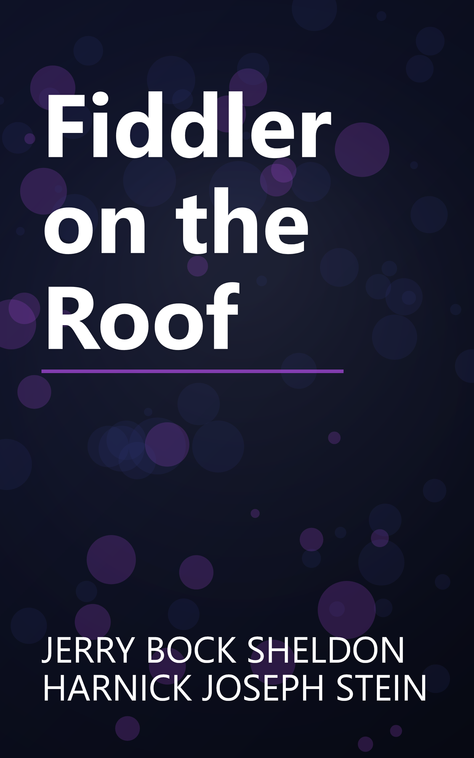 Fiddler on the Roof book cover