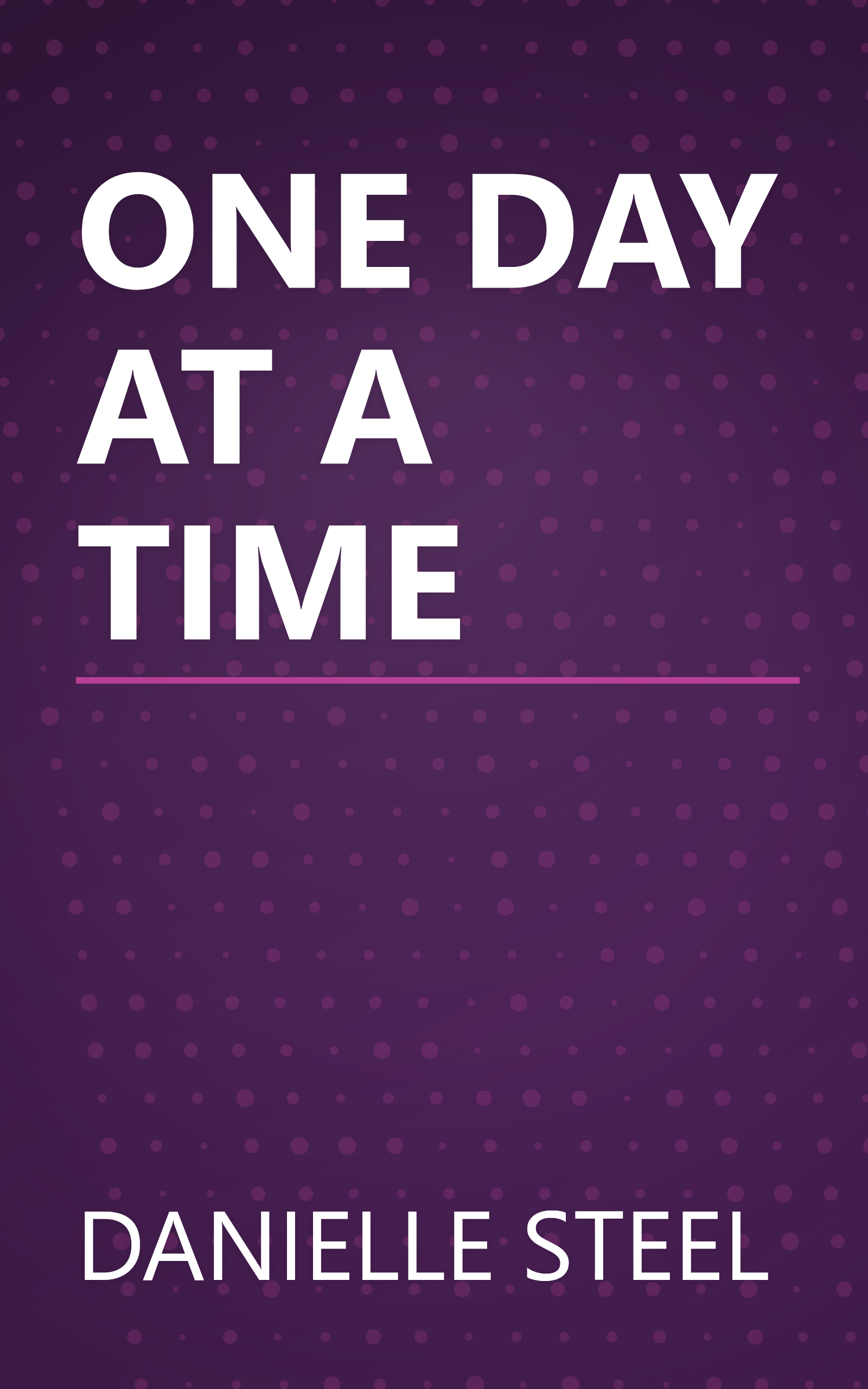 ONE DAY AT A TIME book cover