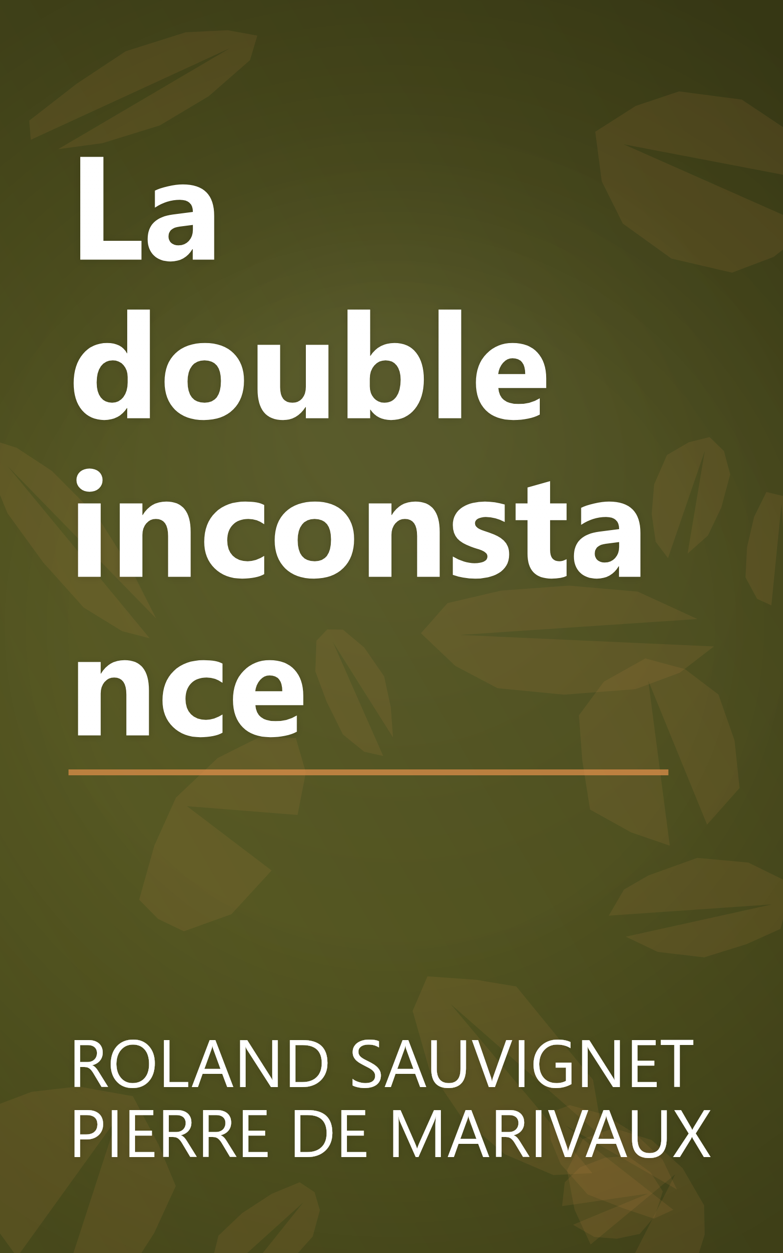 La double inconstance book cover