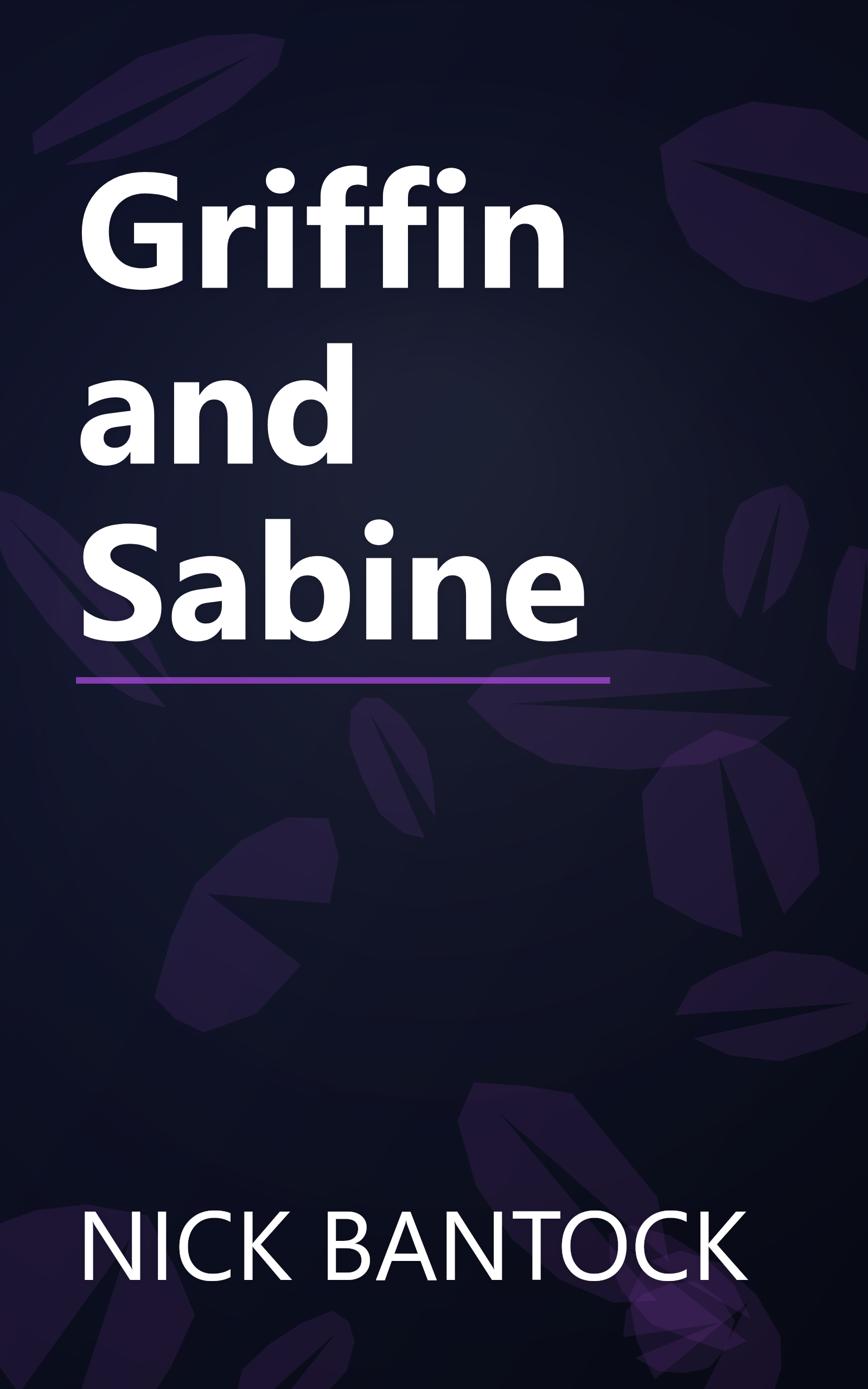 Griffin and Sabine book cover