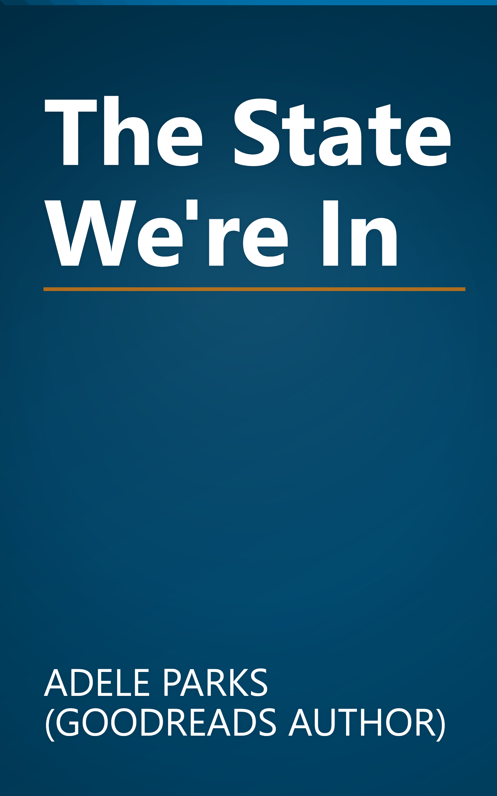 The State We're In book cover