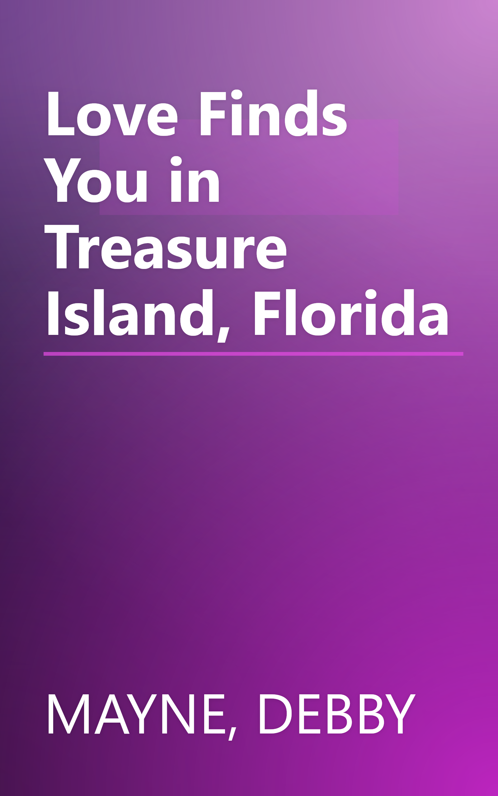 Love Finds You in Treasure Island, Florida book cover