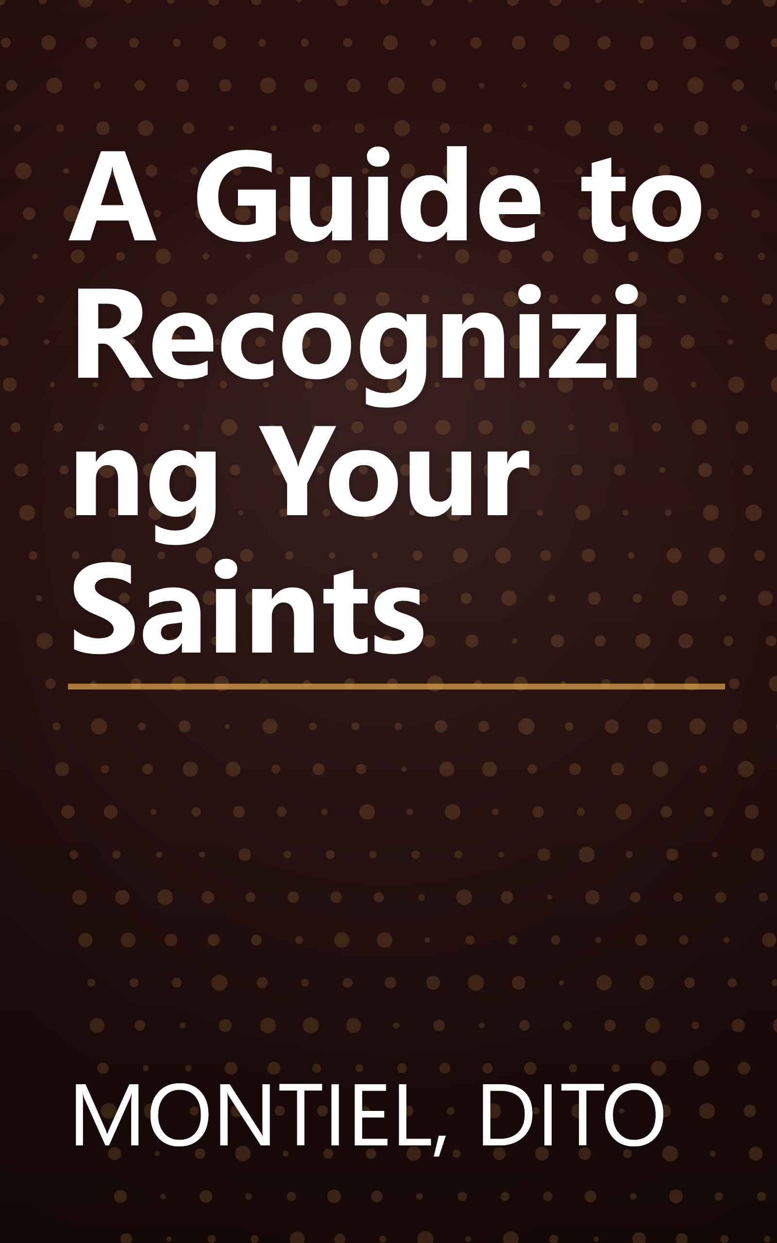 A Guide to Recognizing Your Saints book cover