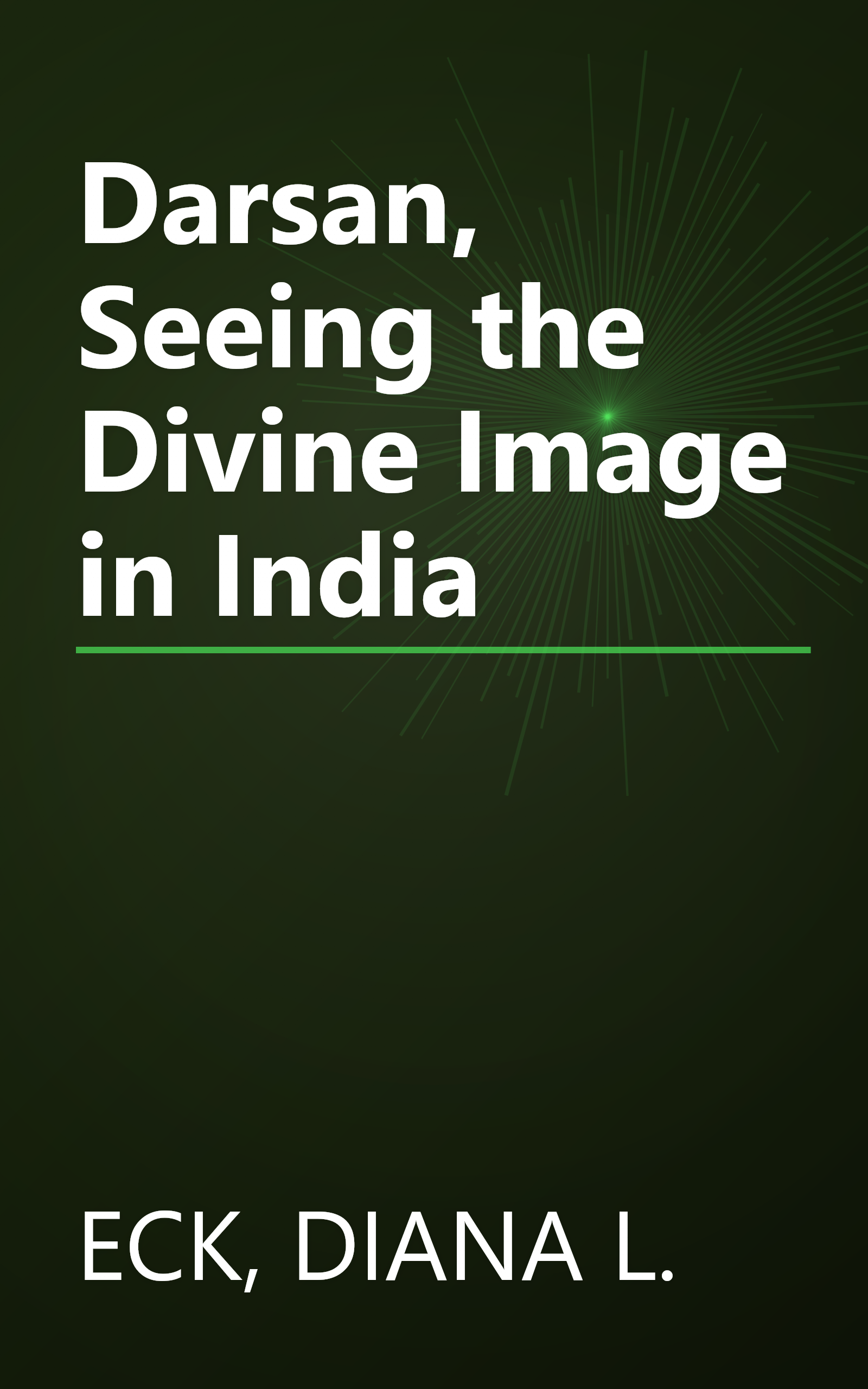 Darsan, Seeing the Divine Image in India book cover