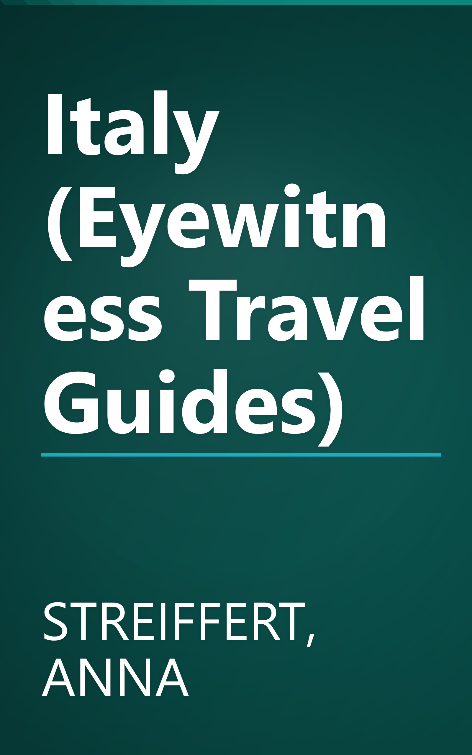 Italy (Eyewitness Travel Guides) book cover