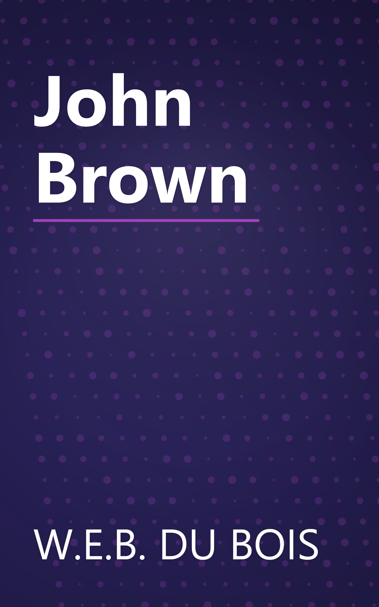 John Brown book cover