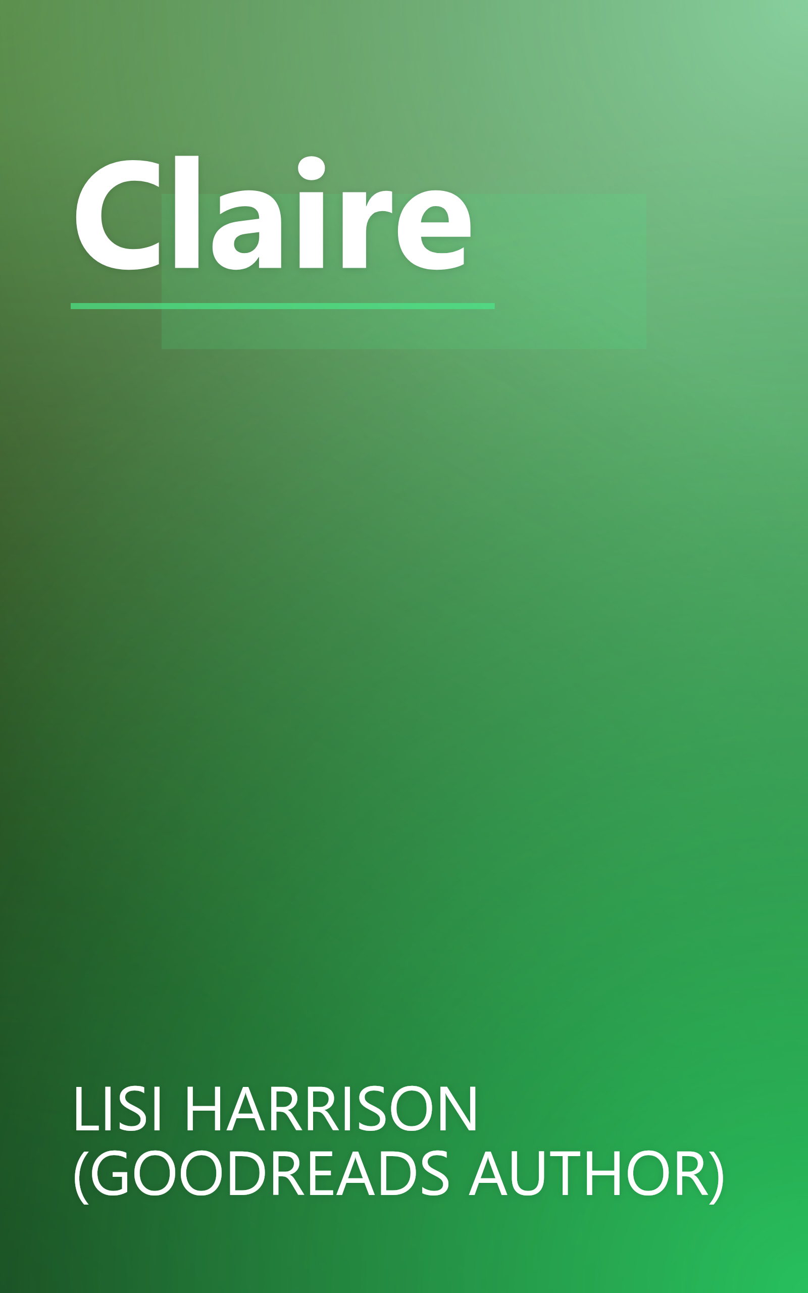 Claire book cover