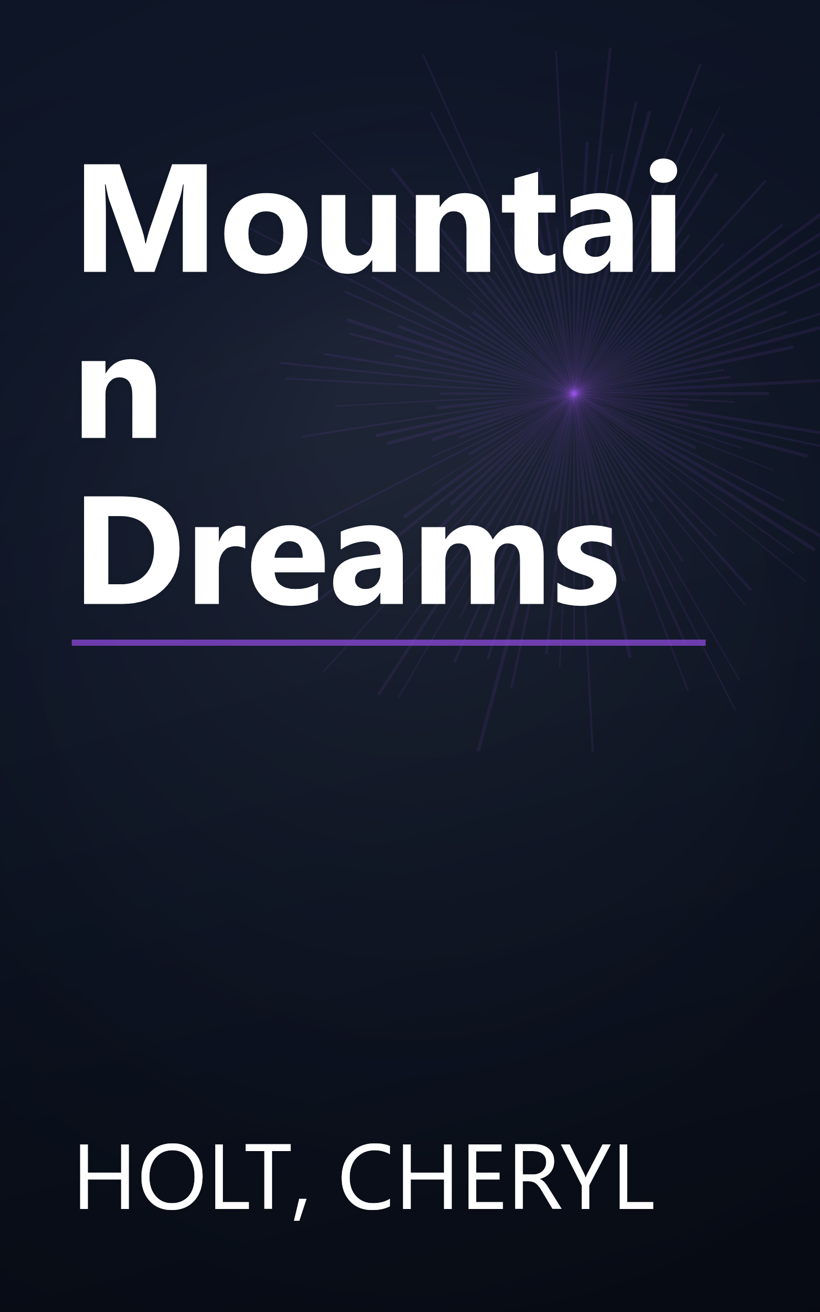 Mountain Dreams book cover