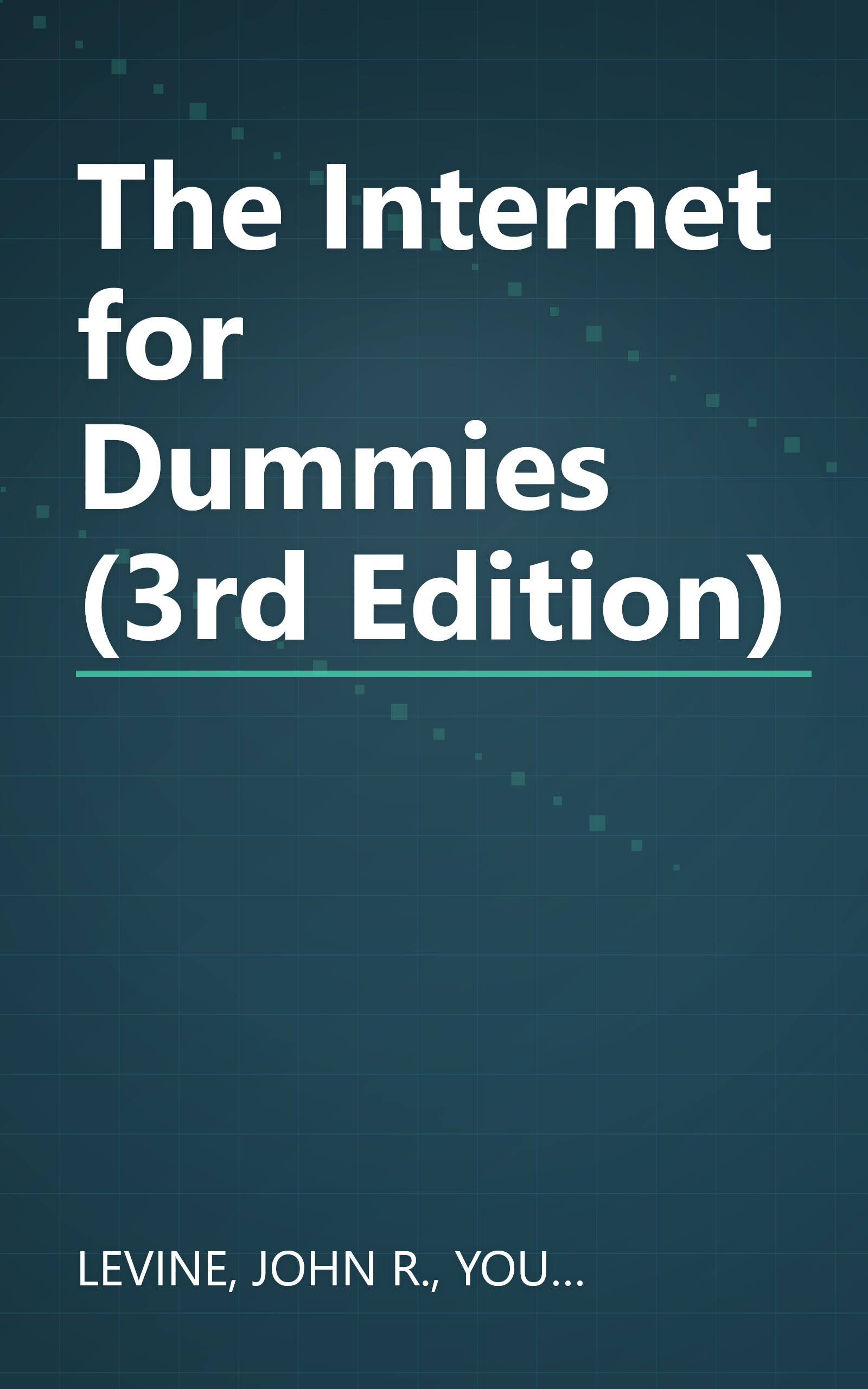 The Internet for Dummies (3rd Edition) book cover
