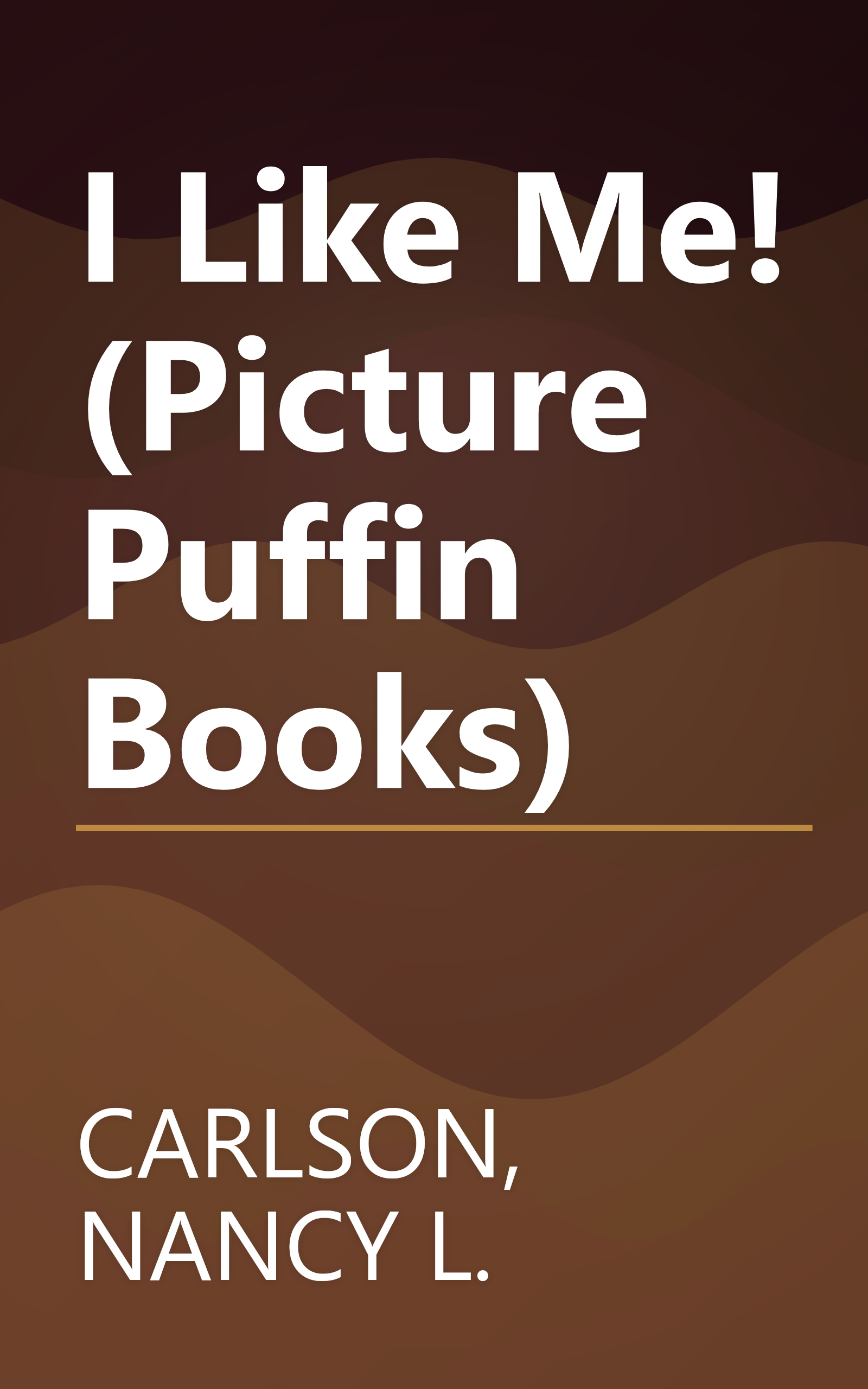 I Like Me! (Picture Puffin Books) book cover