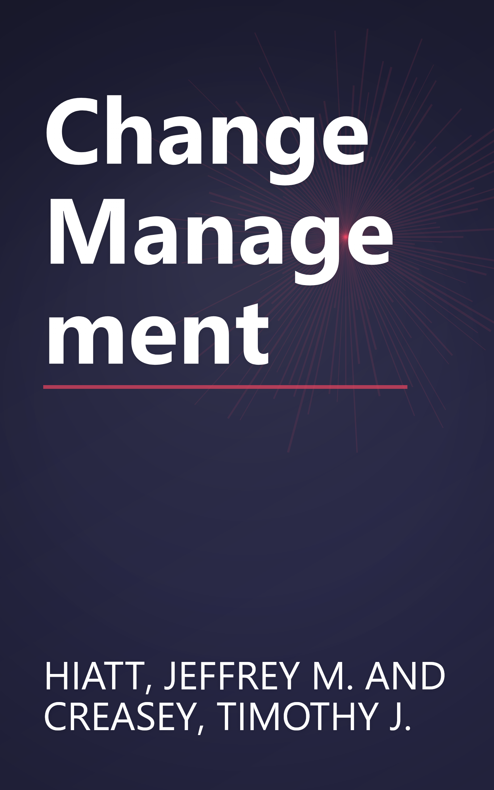 Change Management book cover
