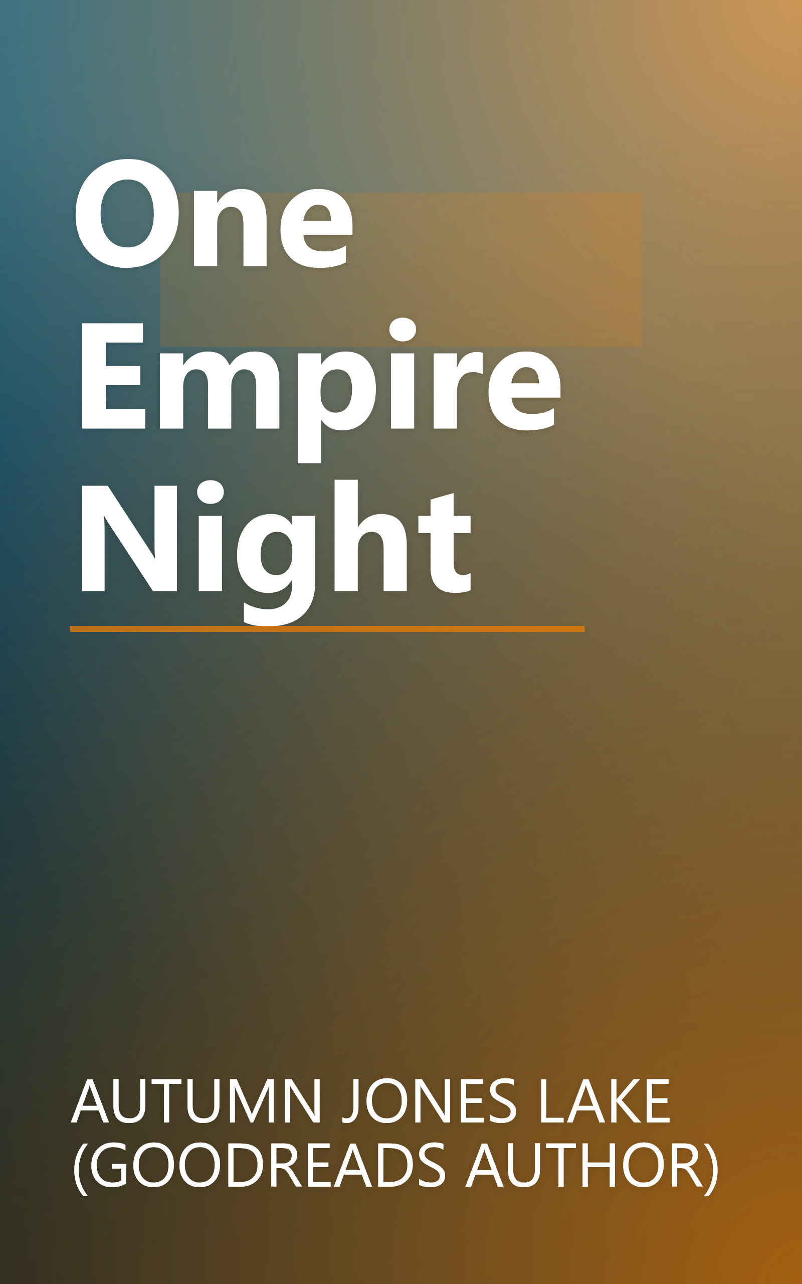 One Empire Night book cover