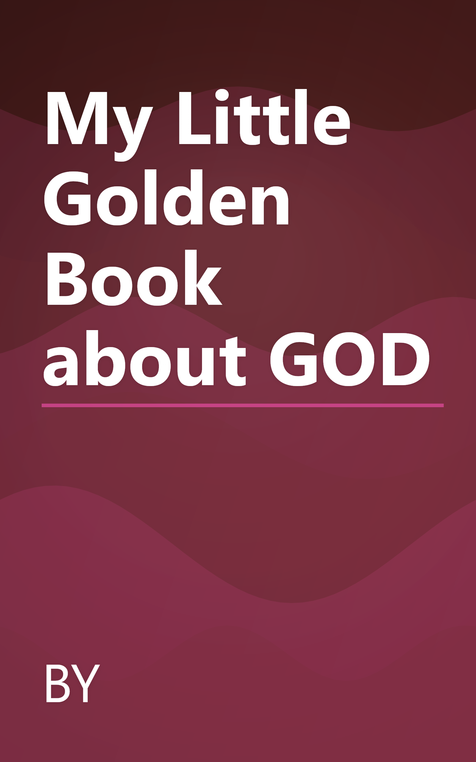 My Little Golden Book about GOD book cover