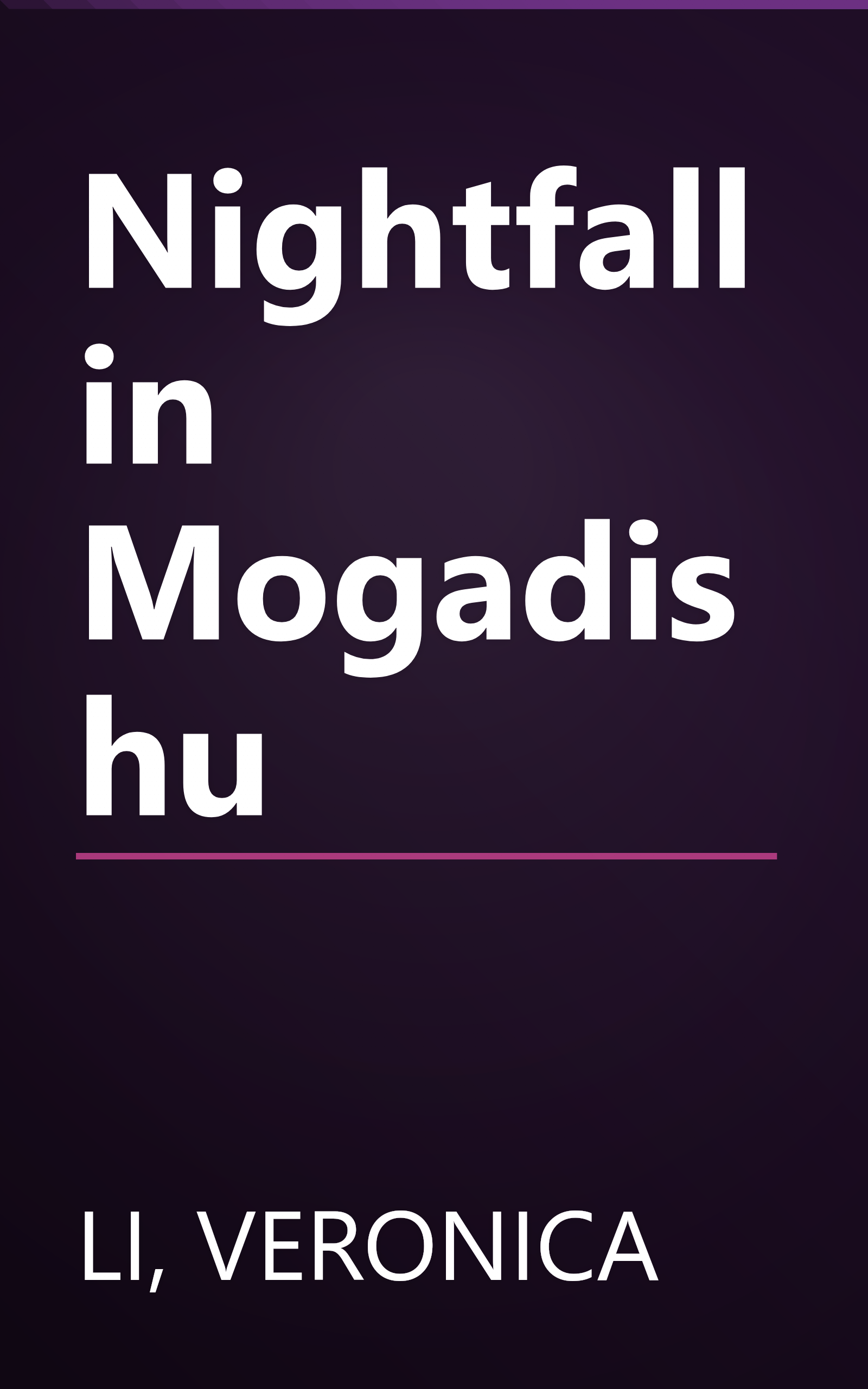 Nightfall in Mogadishu book cover