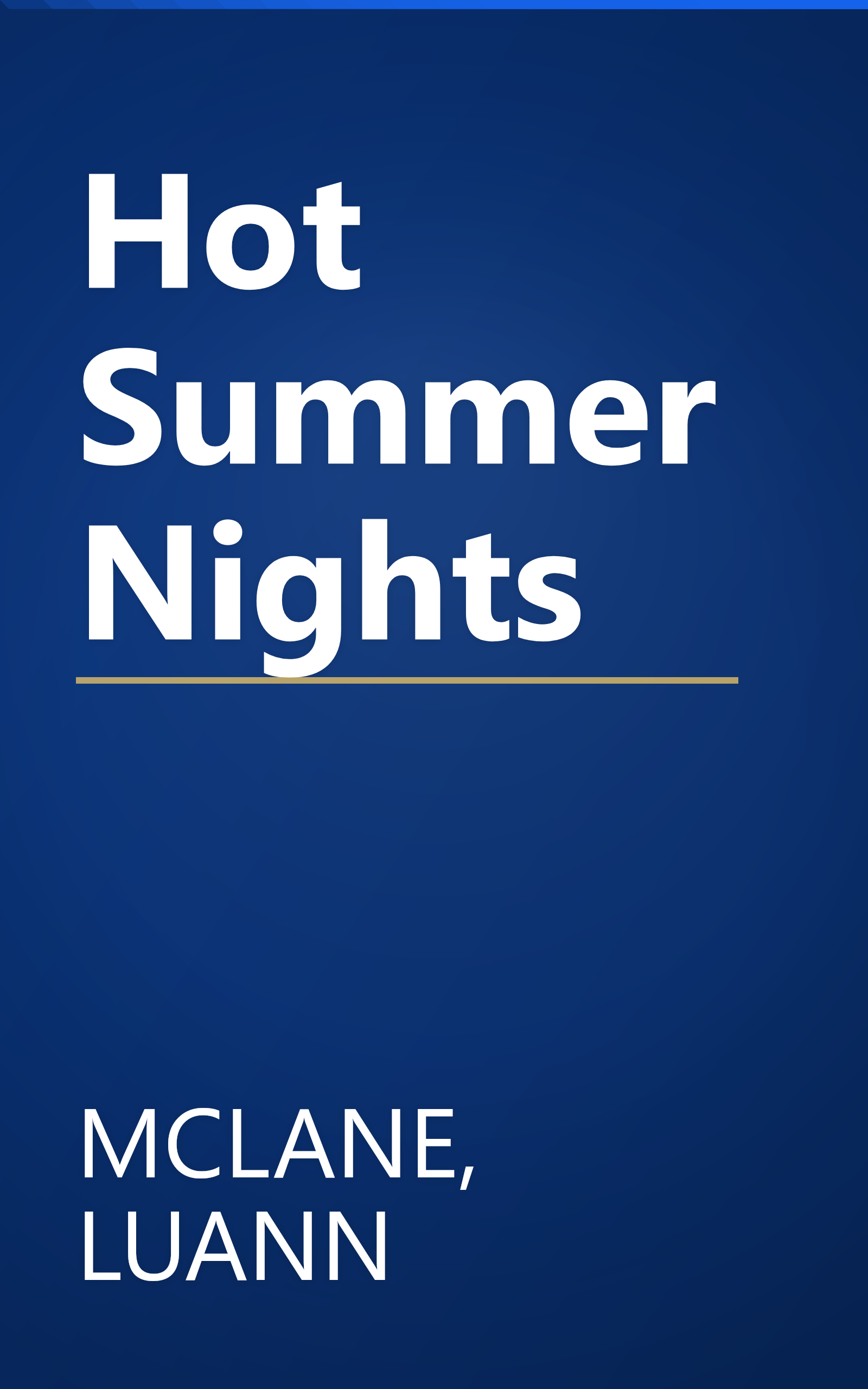 Hot Summer Nights book cover
