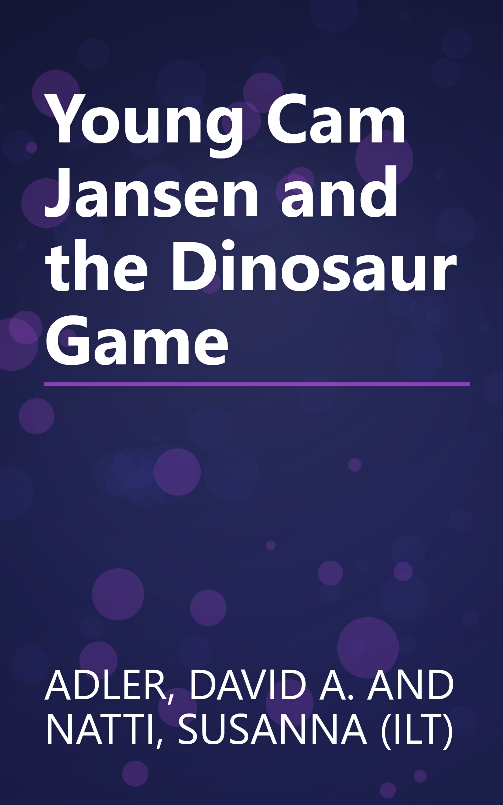 Young Cam Jansen and the Dinosaur Game book cover