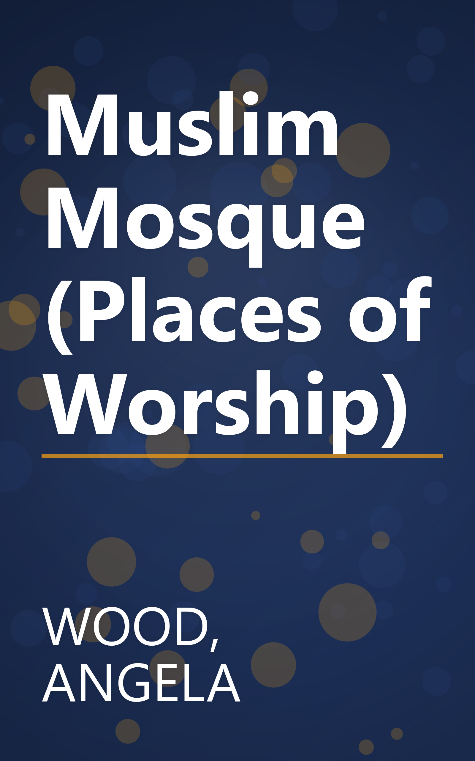 Muslim Mosque (Places of Worship) book cover