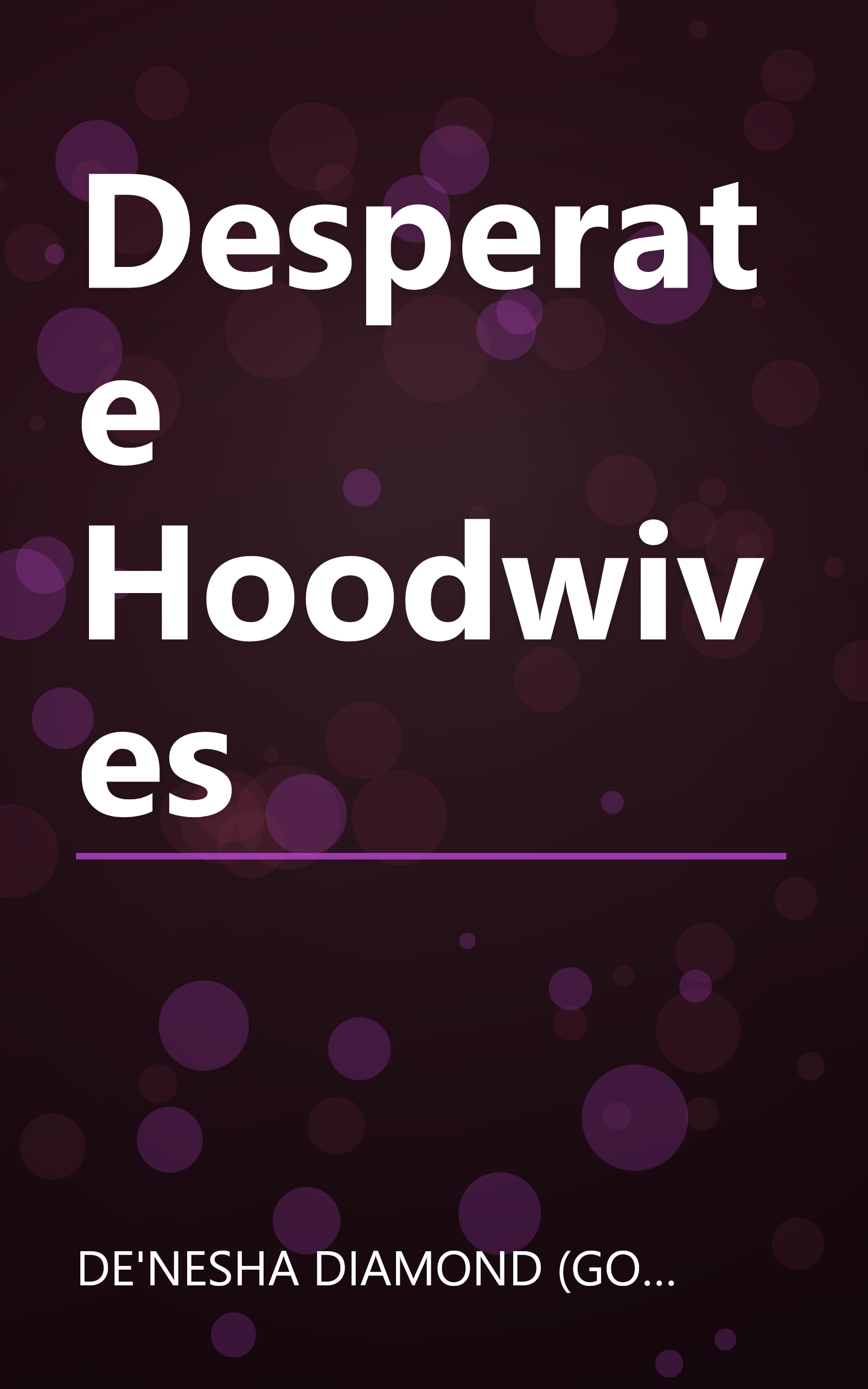 Desperate Hoodwives book cover