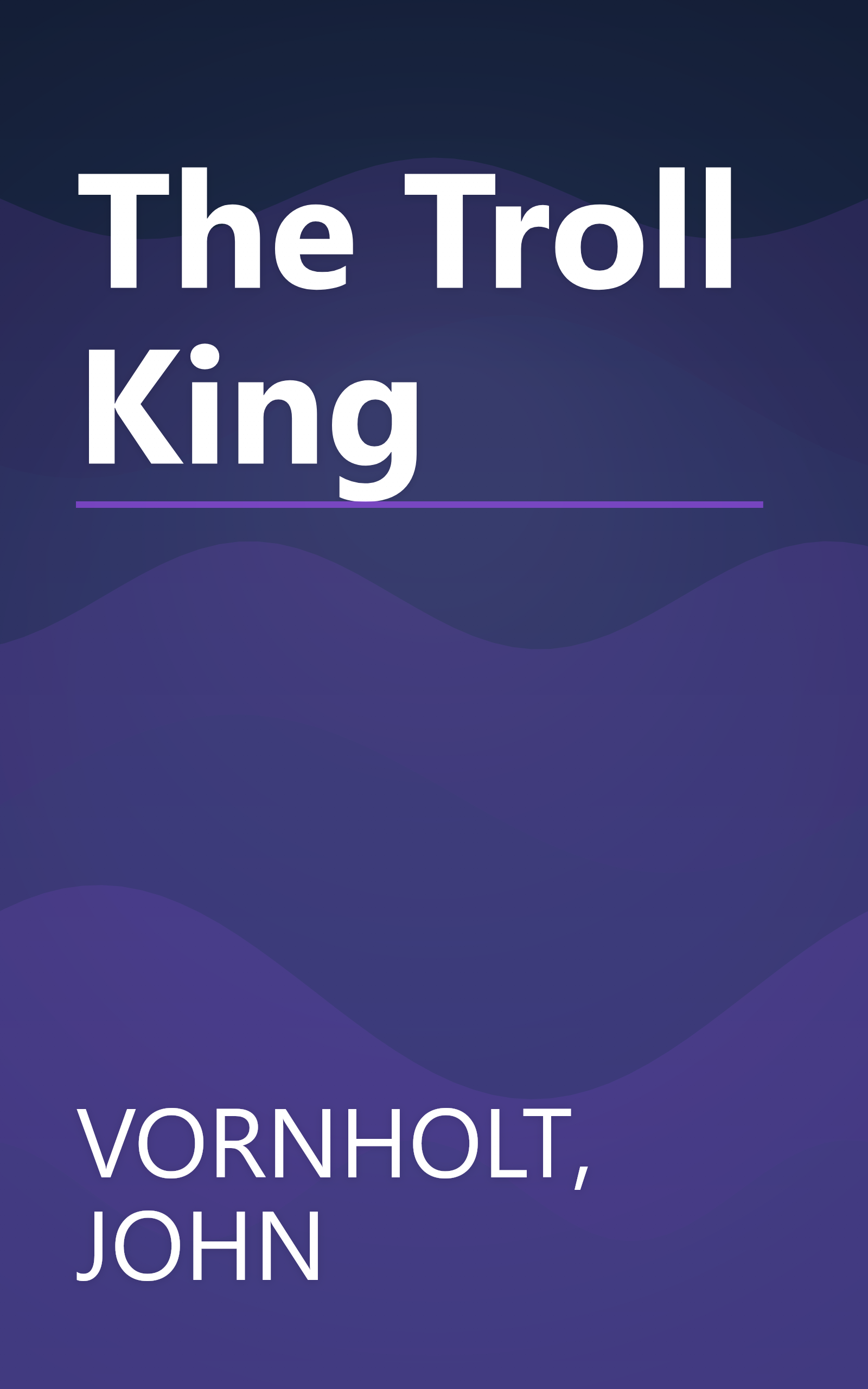 The Troll King book cover