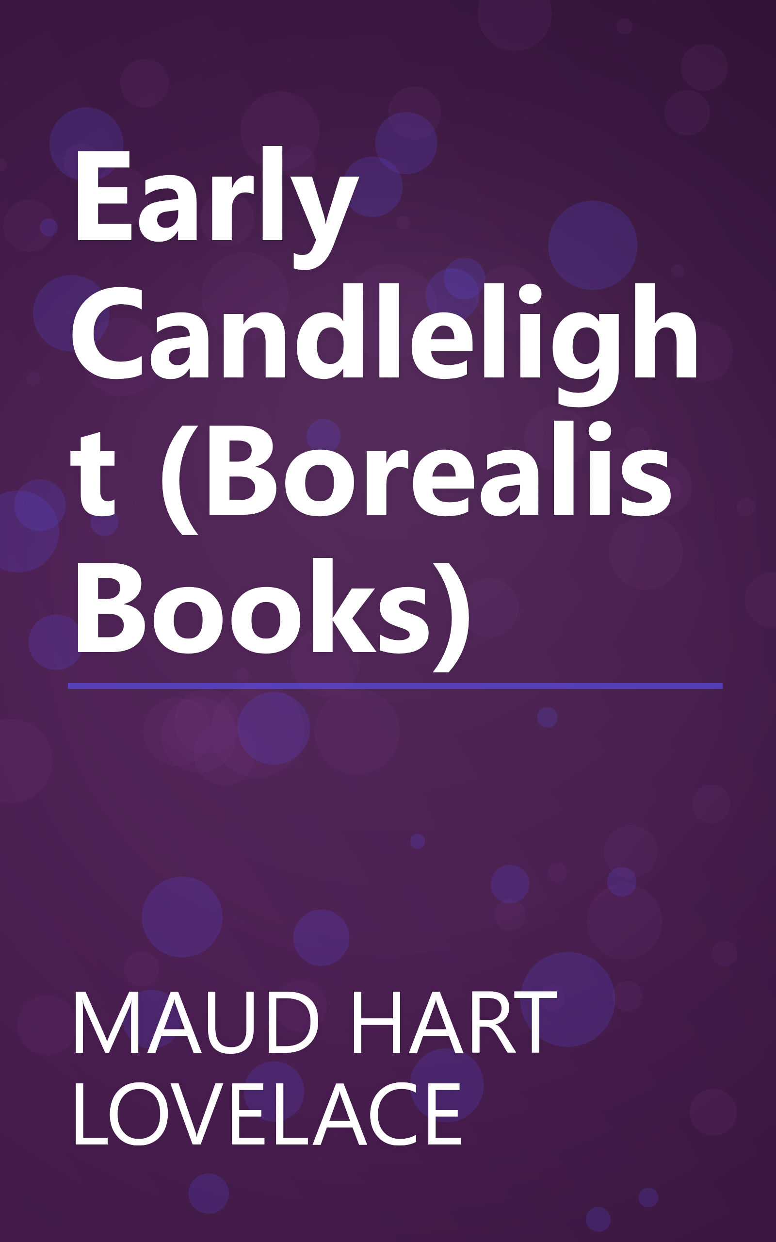 Early Candlelight (Borealis Books) book cover