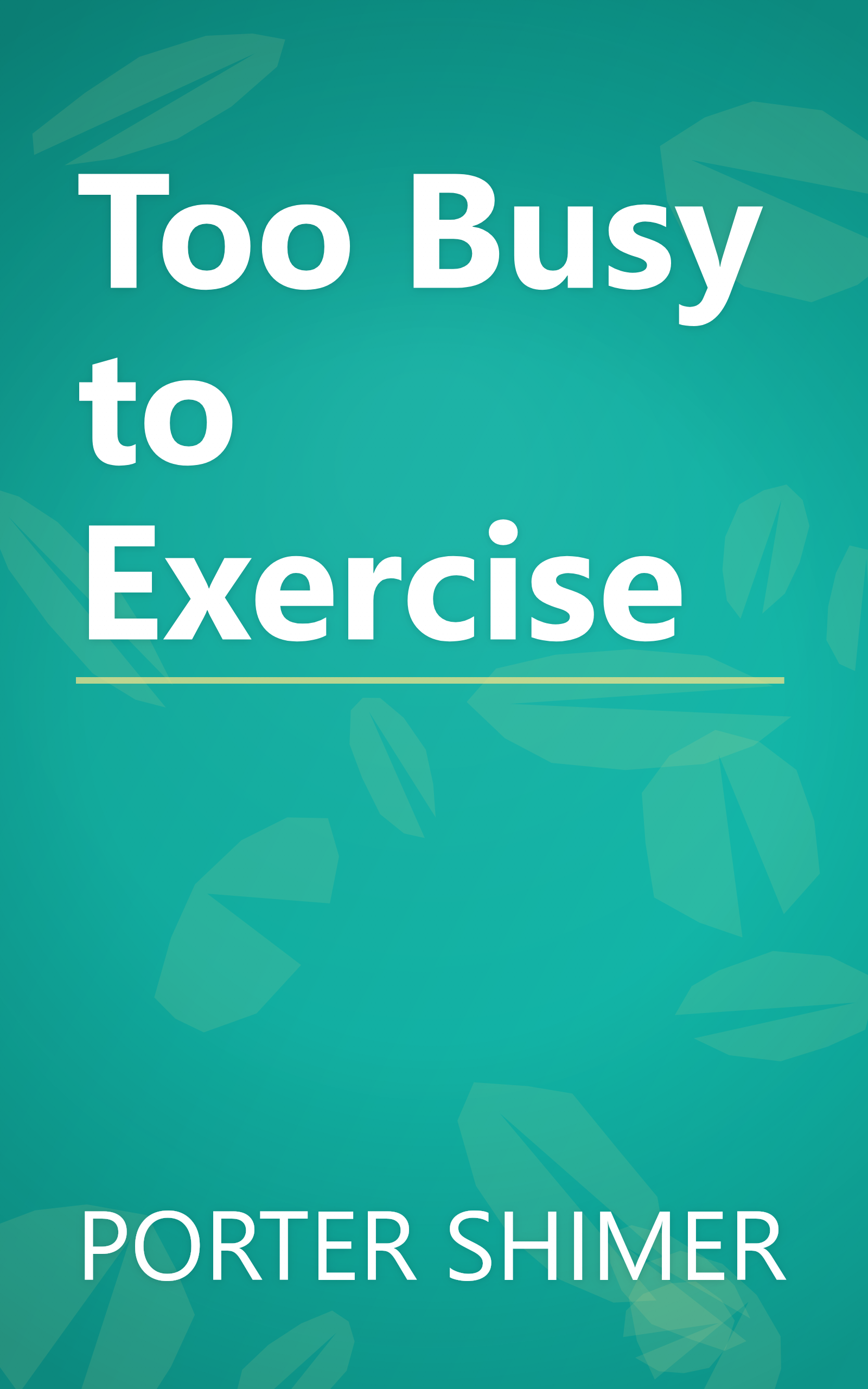 Too Busy to Exercise book cover