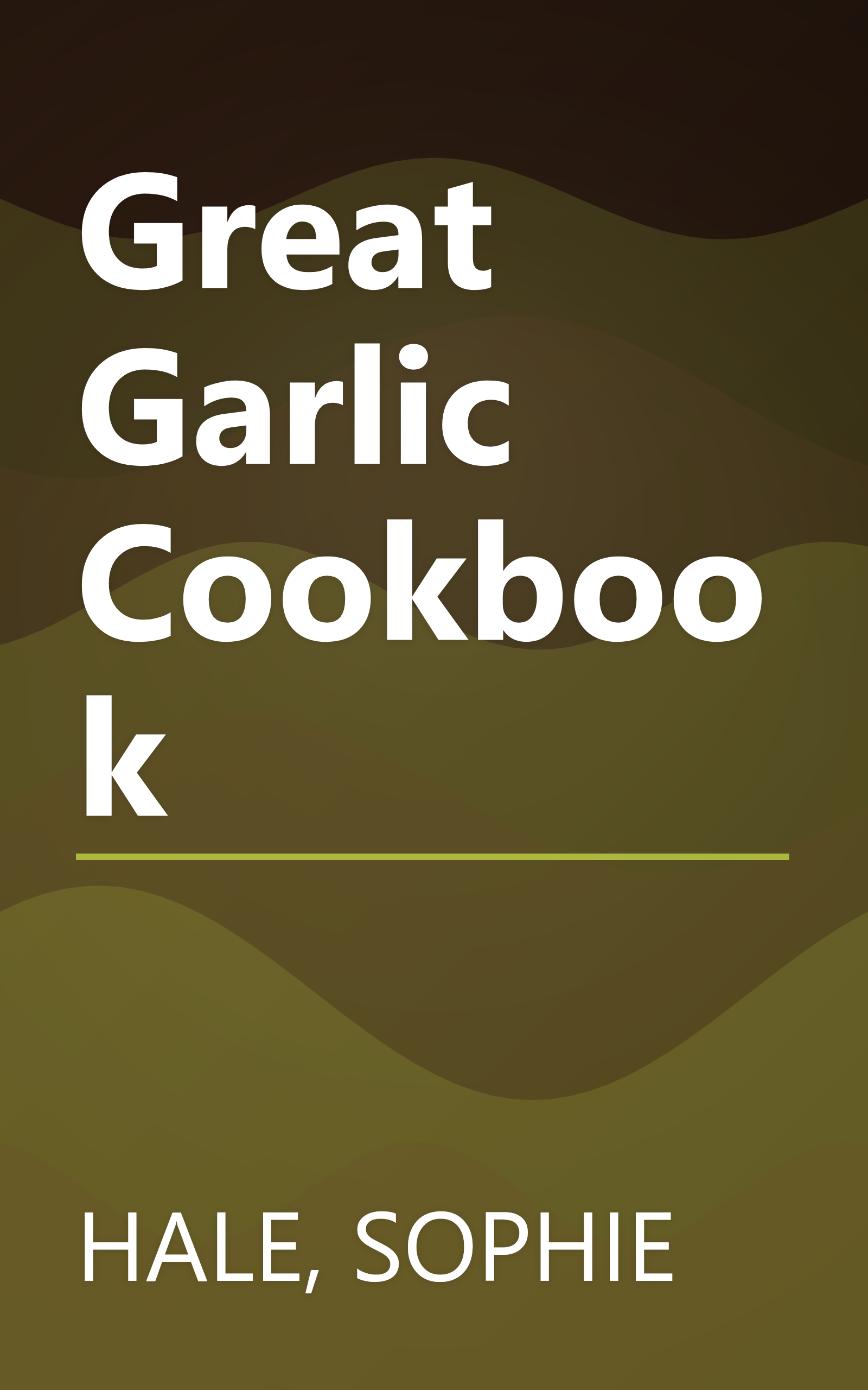 Great Garlic Cookbook book cover