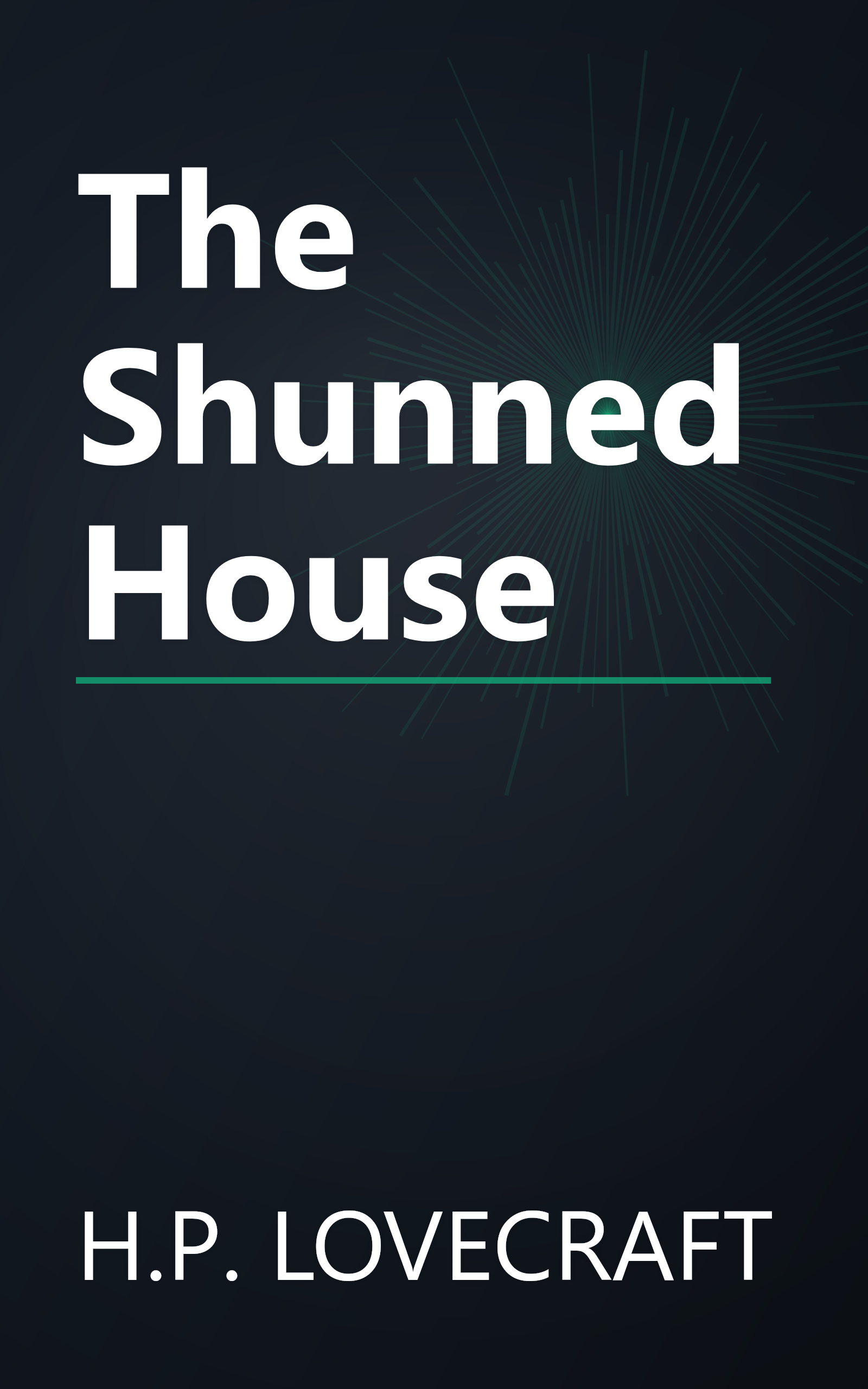 The Shunned House book cover