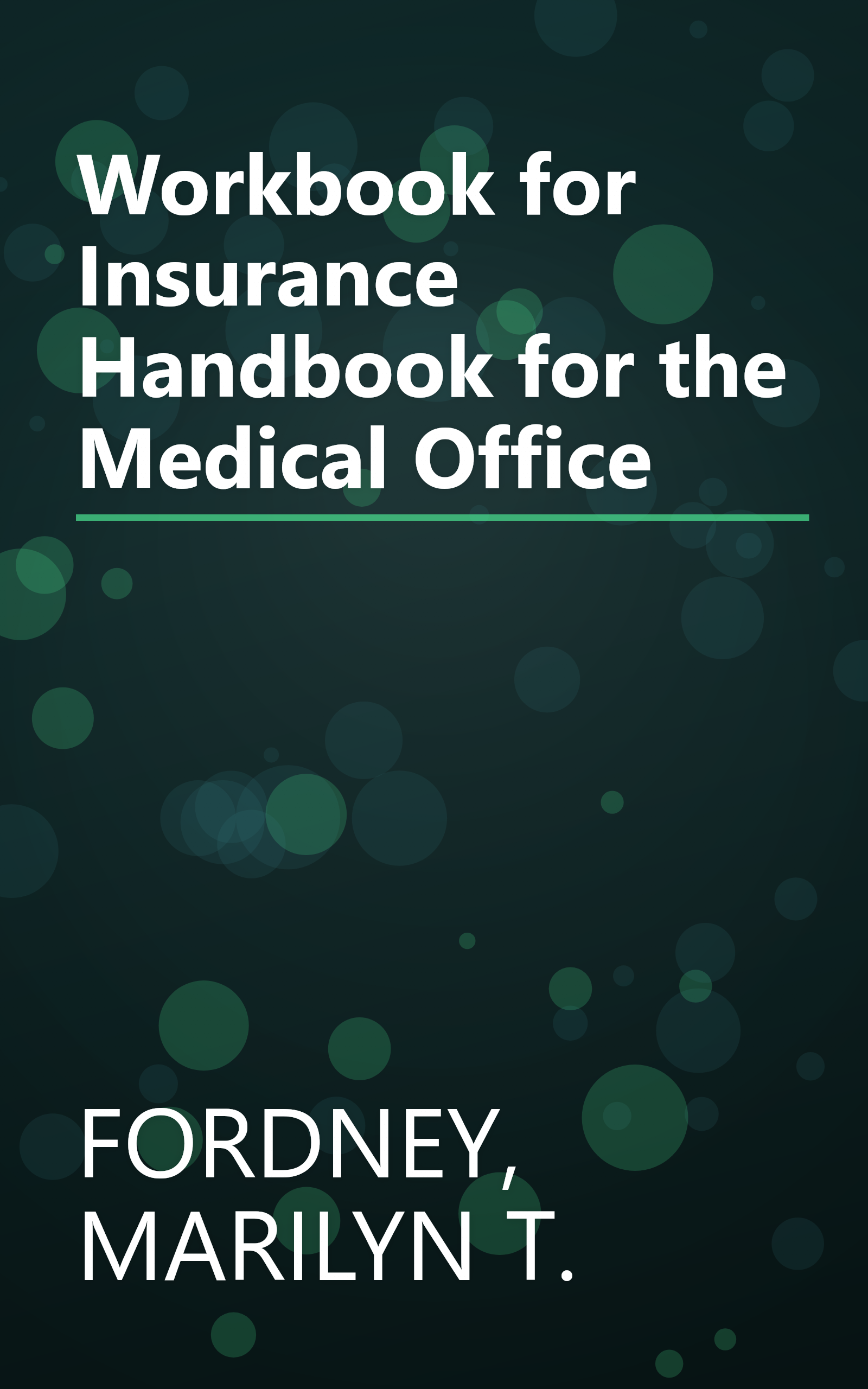 Workbook for Insurance Handbook for the Medical Office book cover
