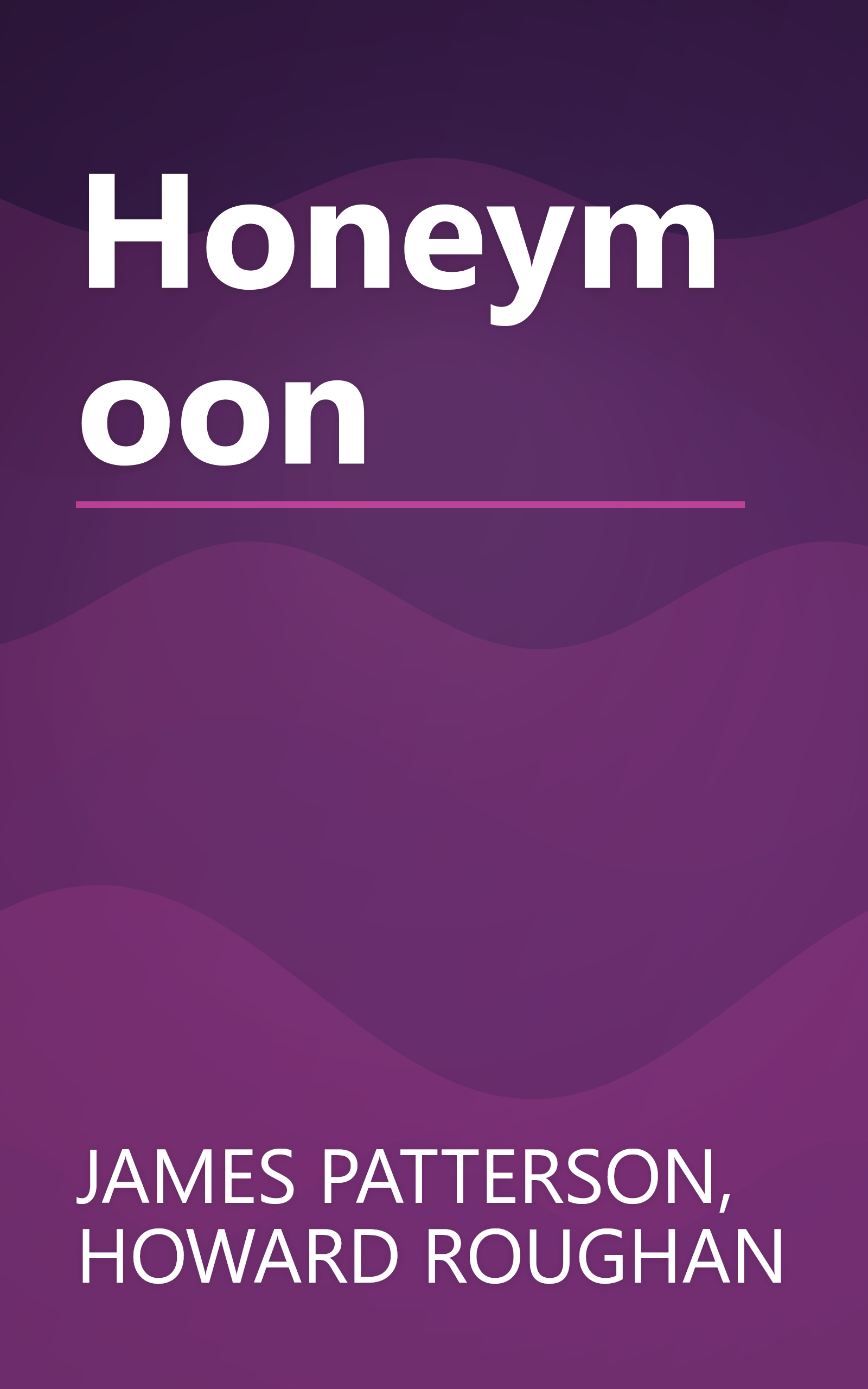 Honeymoon book cover
