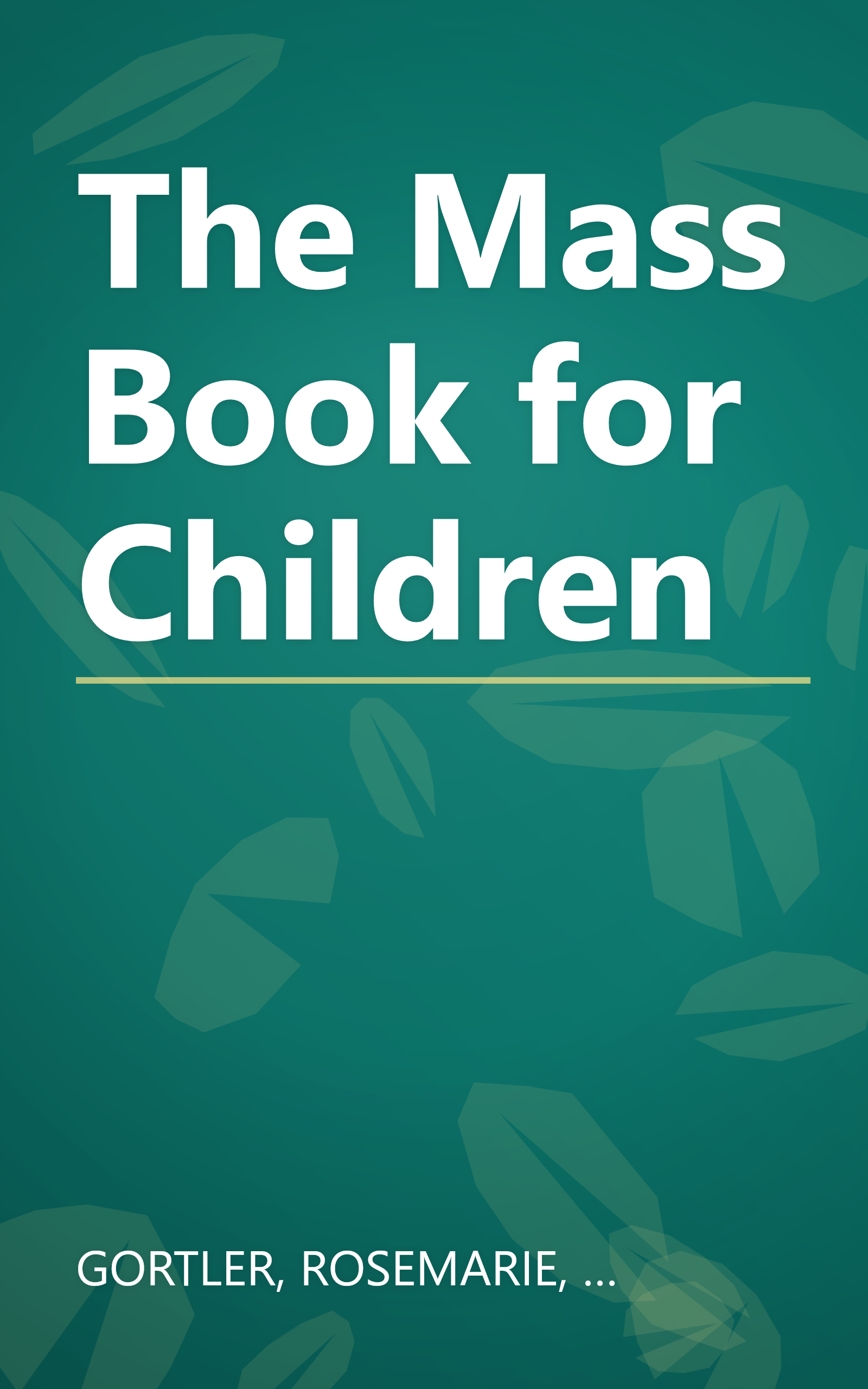 The Mass Book for Children book cover