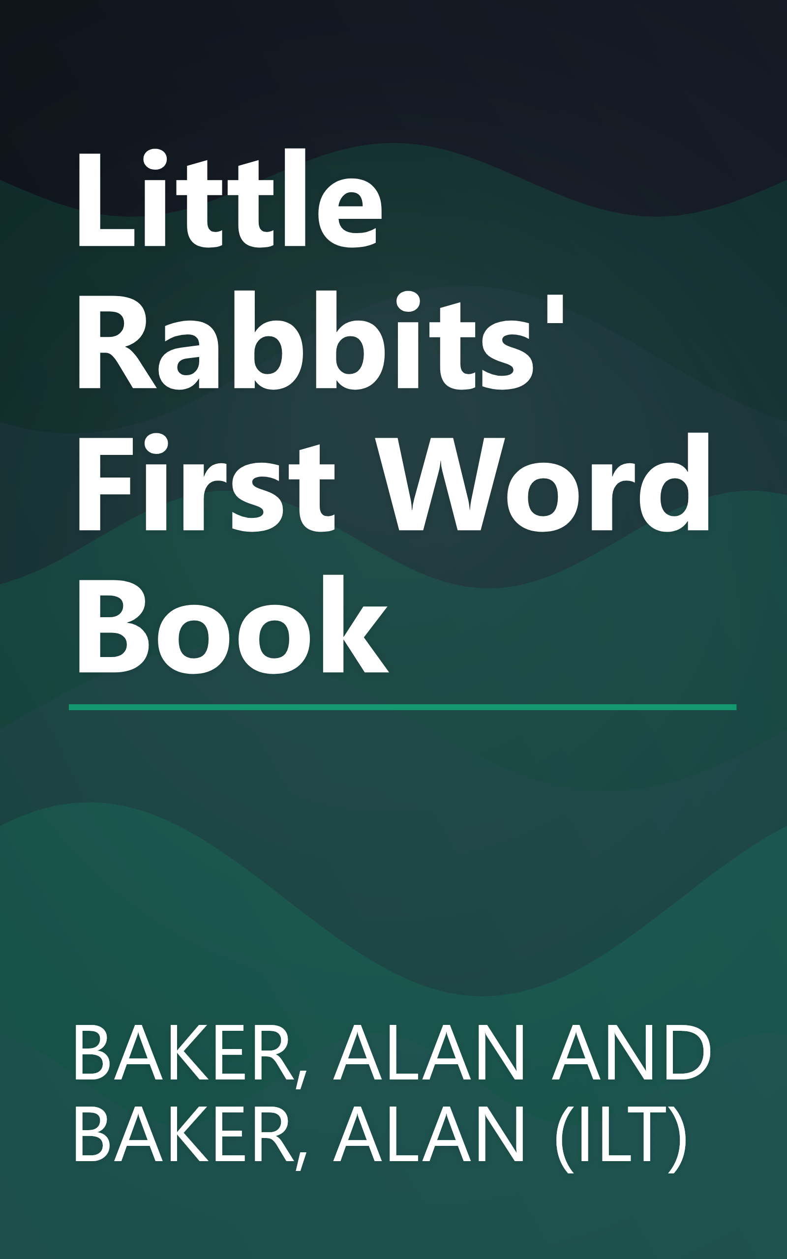 Little Rabbits' First Word Book book cover
