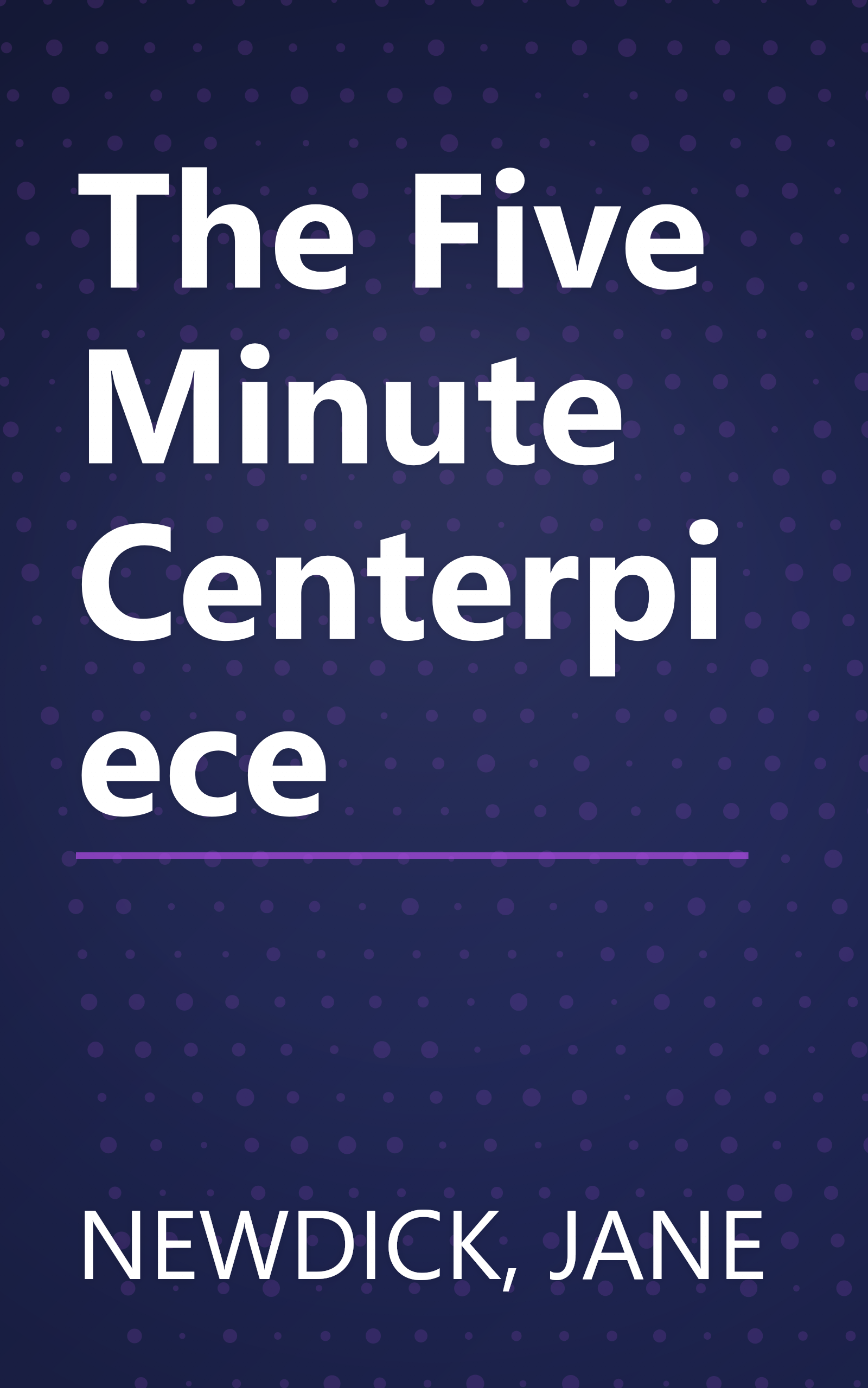 The Five Minute Centerpiece book cover
