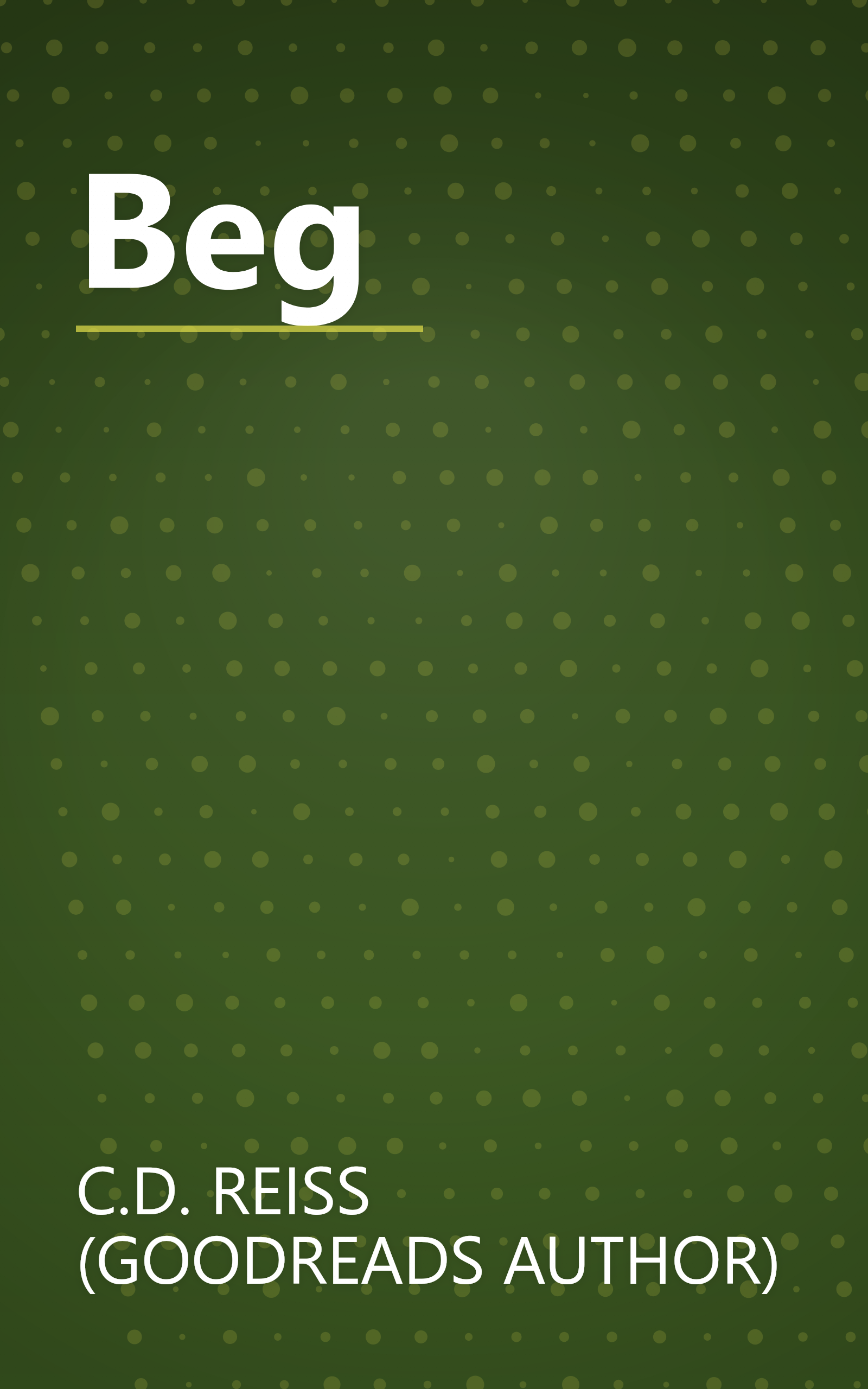 Beg book cover