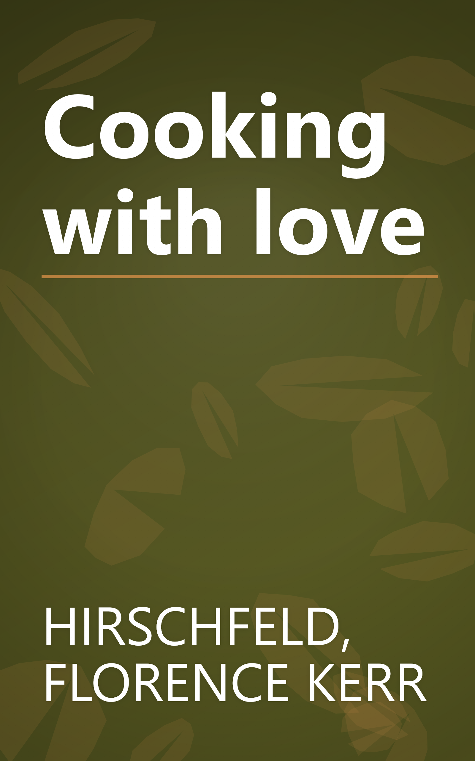 Cooking with love book cover