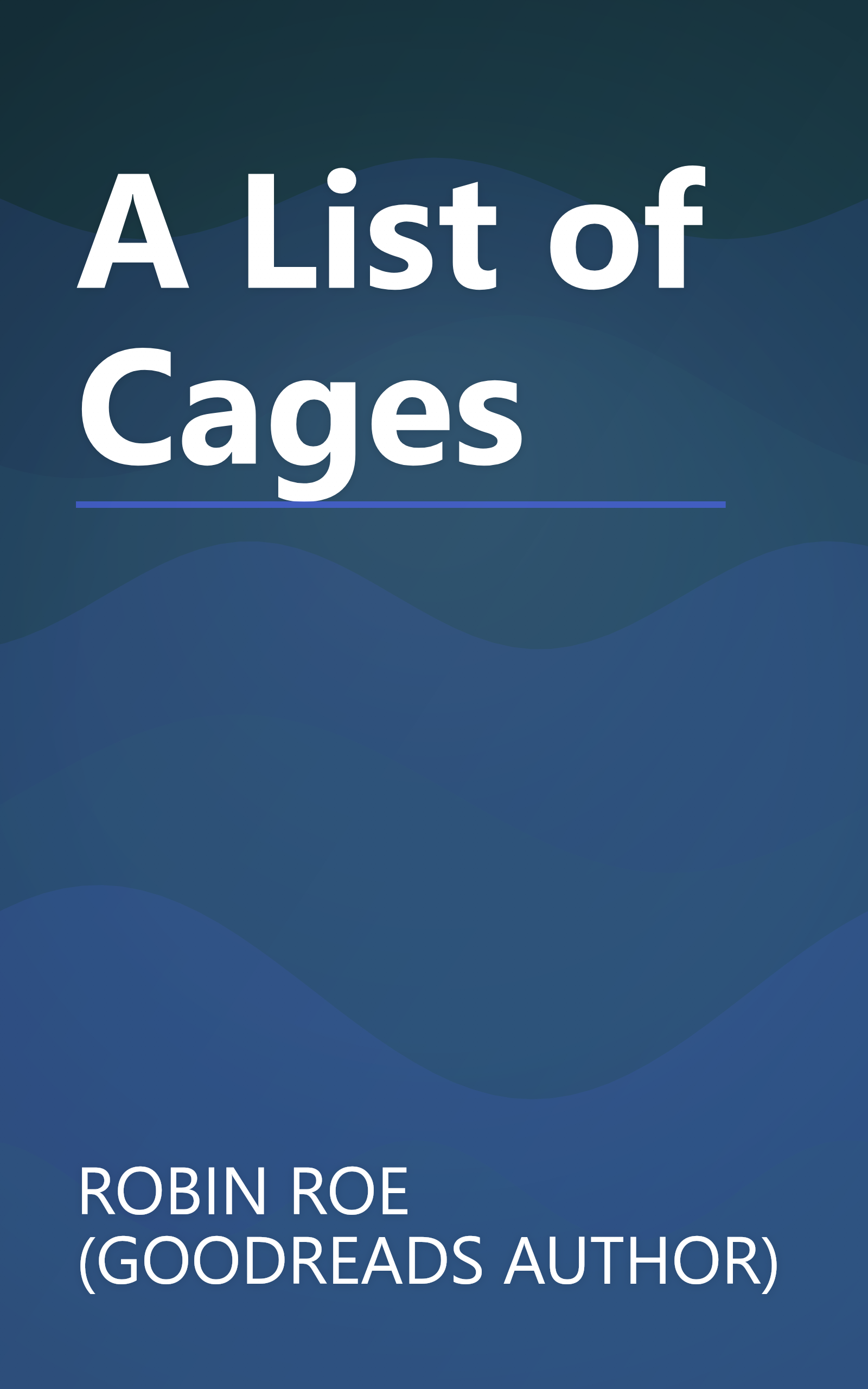 A List of Cages book cover