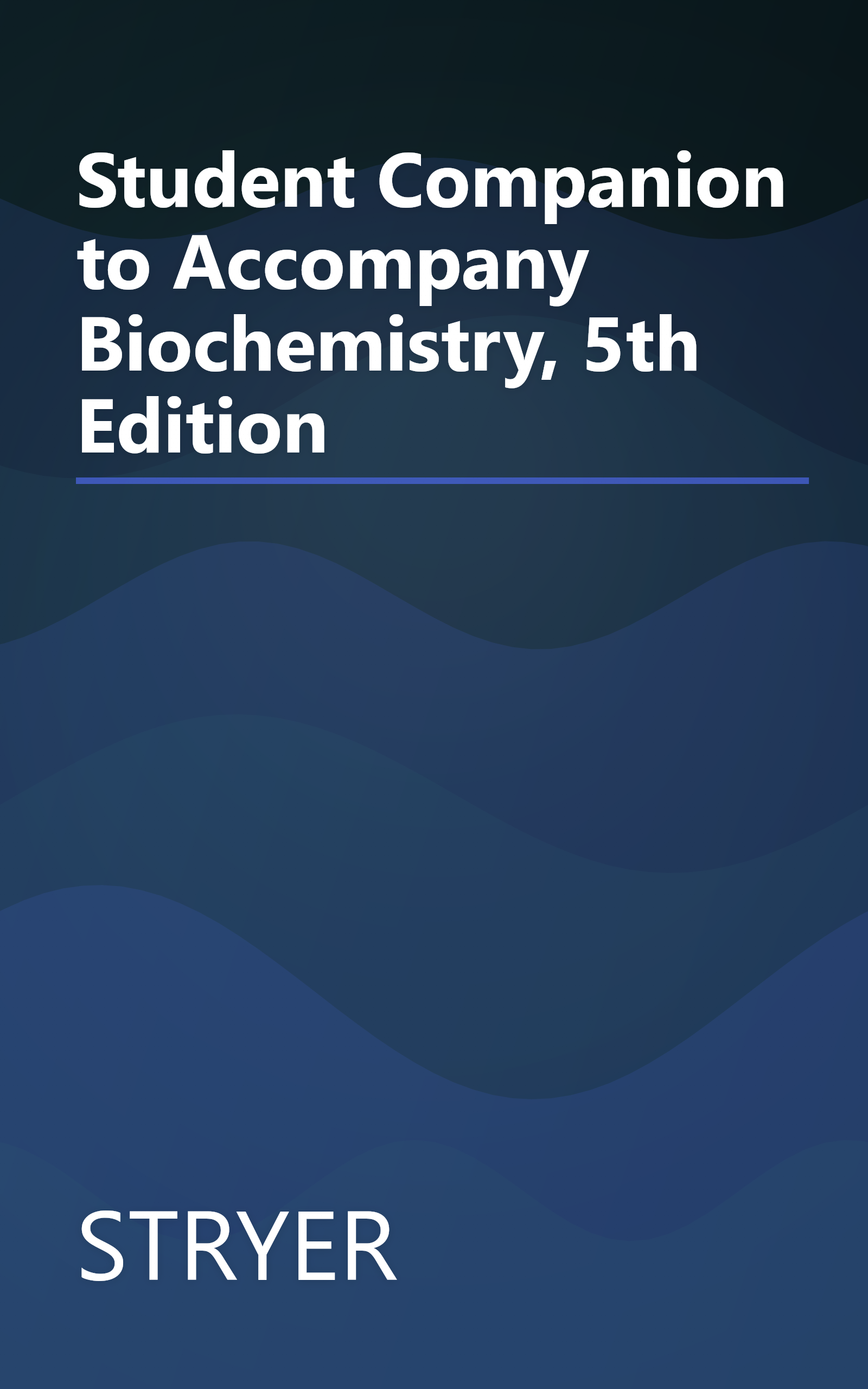 Student Companion to Accompany Biochemistry, 5th Edition book cover