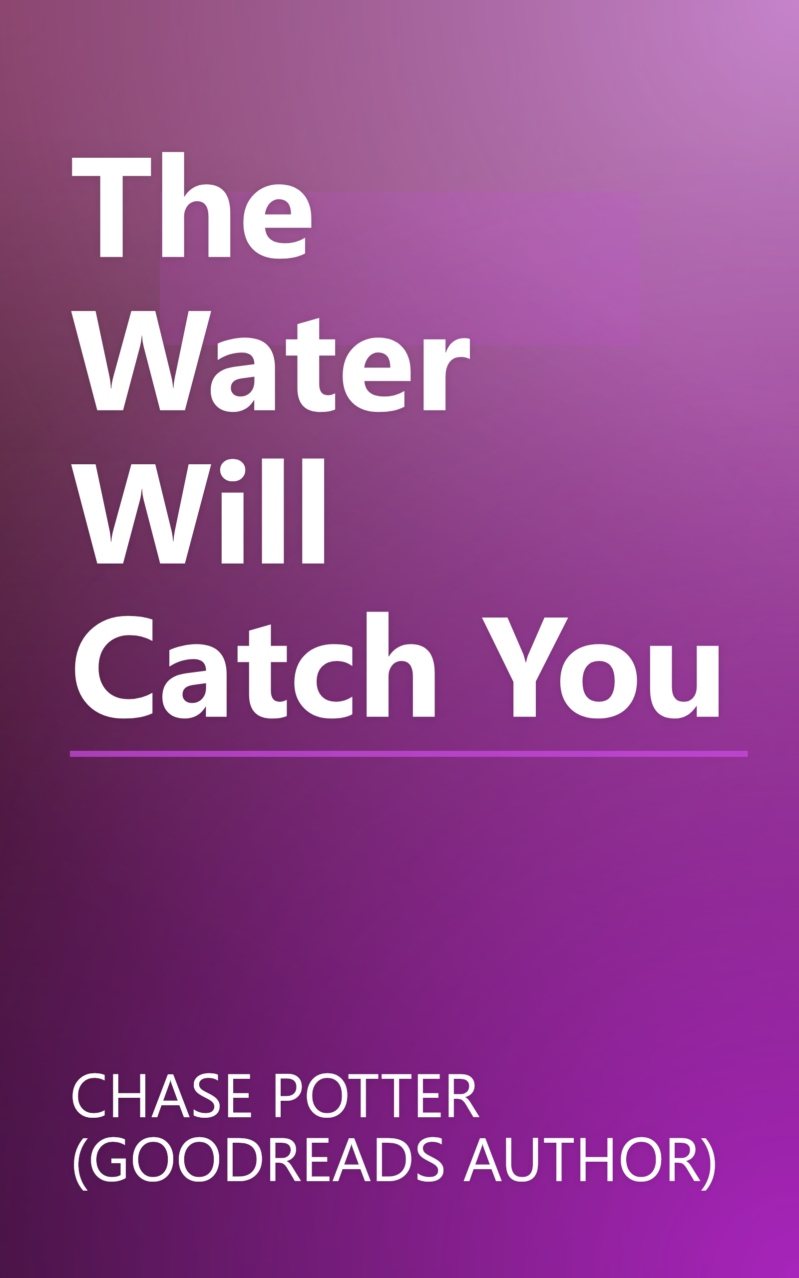 The Water Will Catch You book cover
