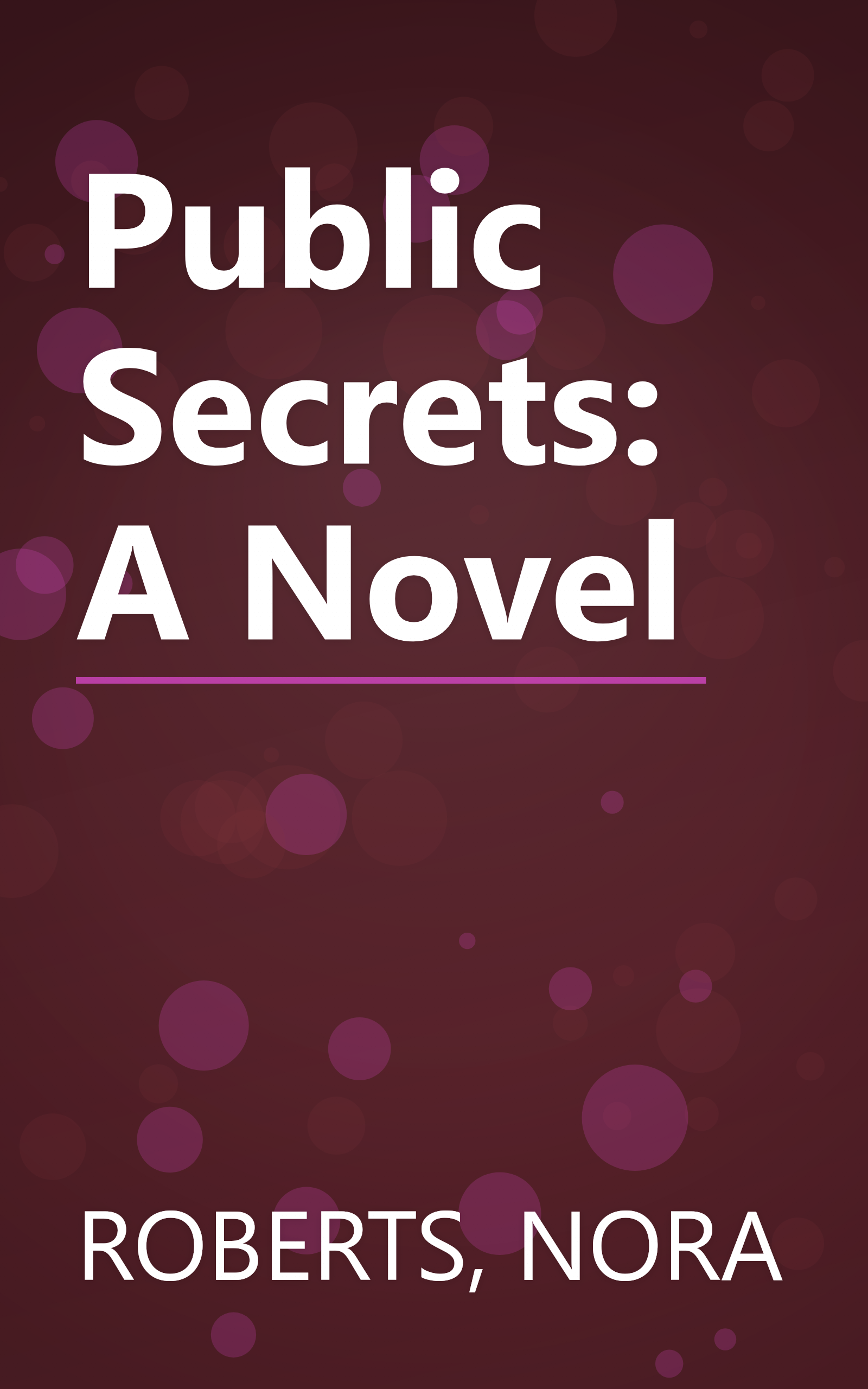 Public Secrets: A Novel book cover