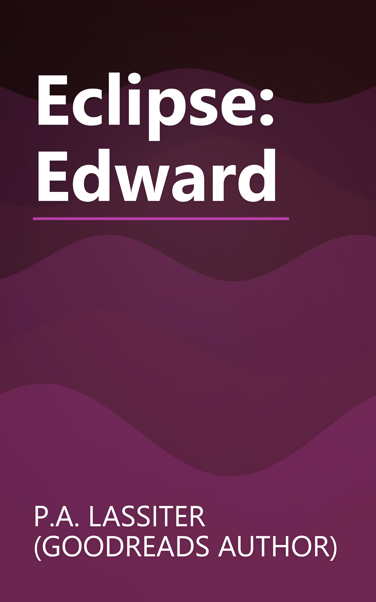 Eclipse: Edward book cover