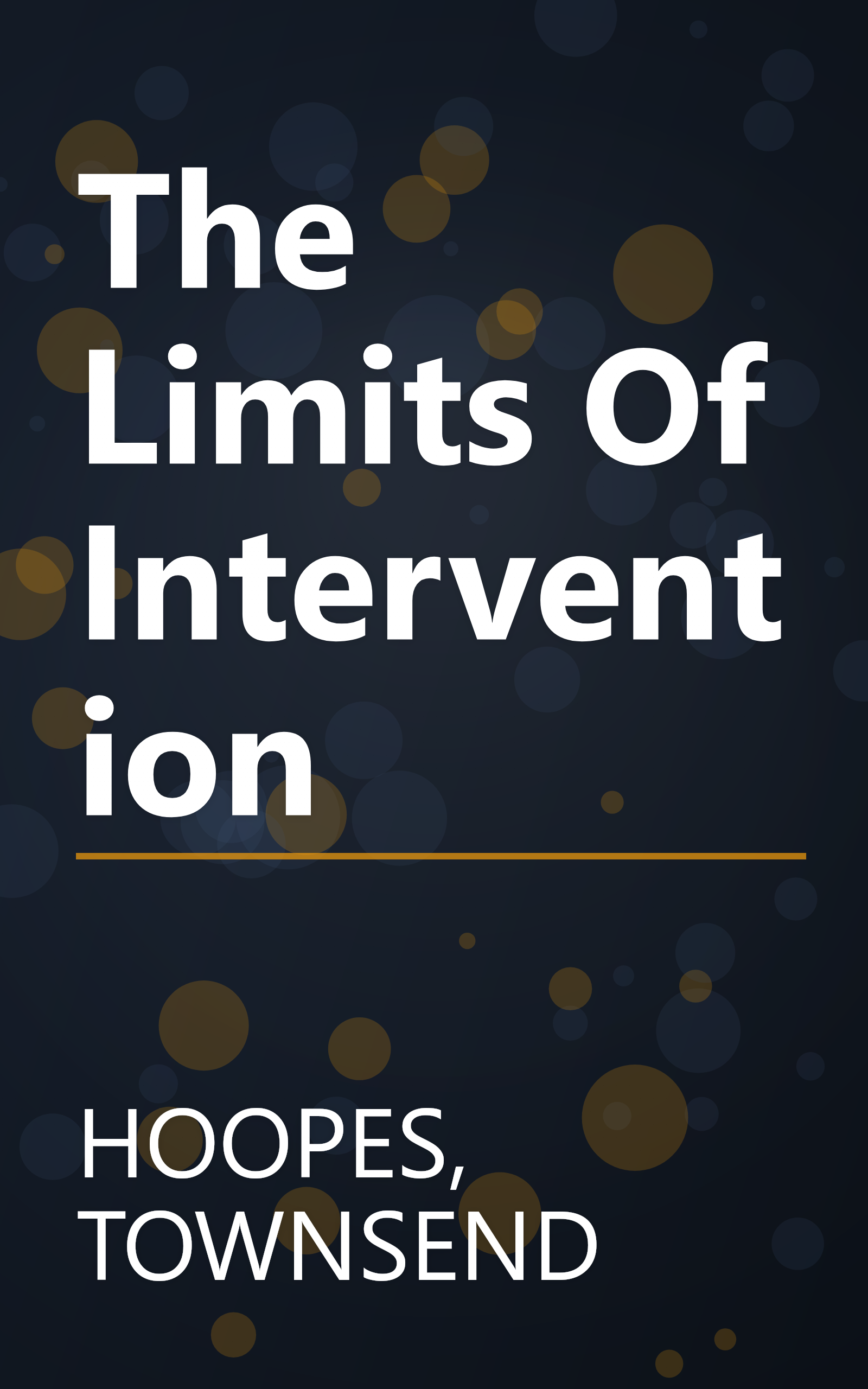 The Limits Of Intervention book cover