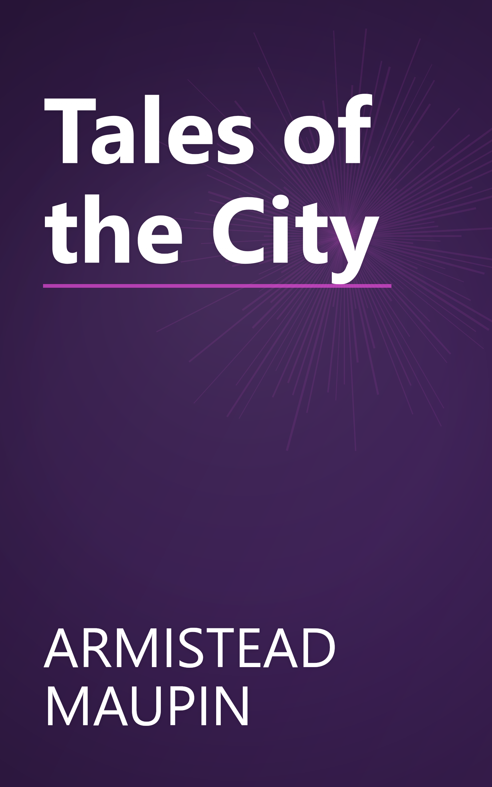 Tales of the City book cover