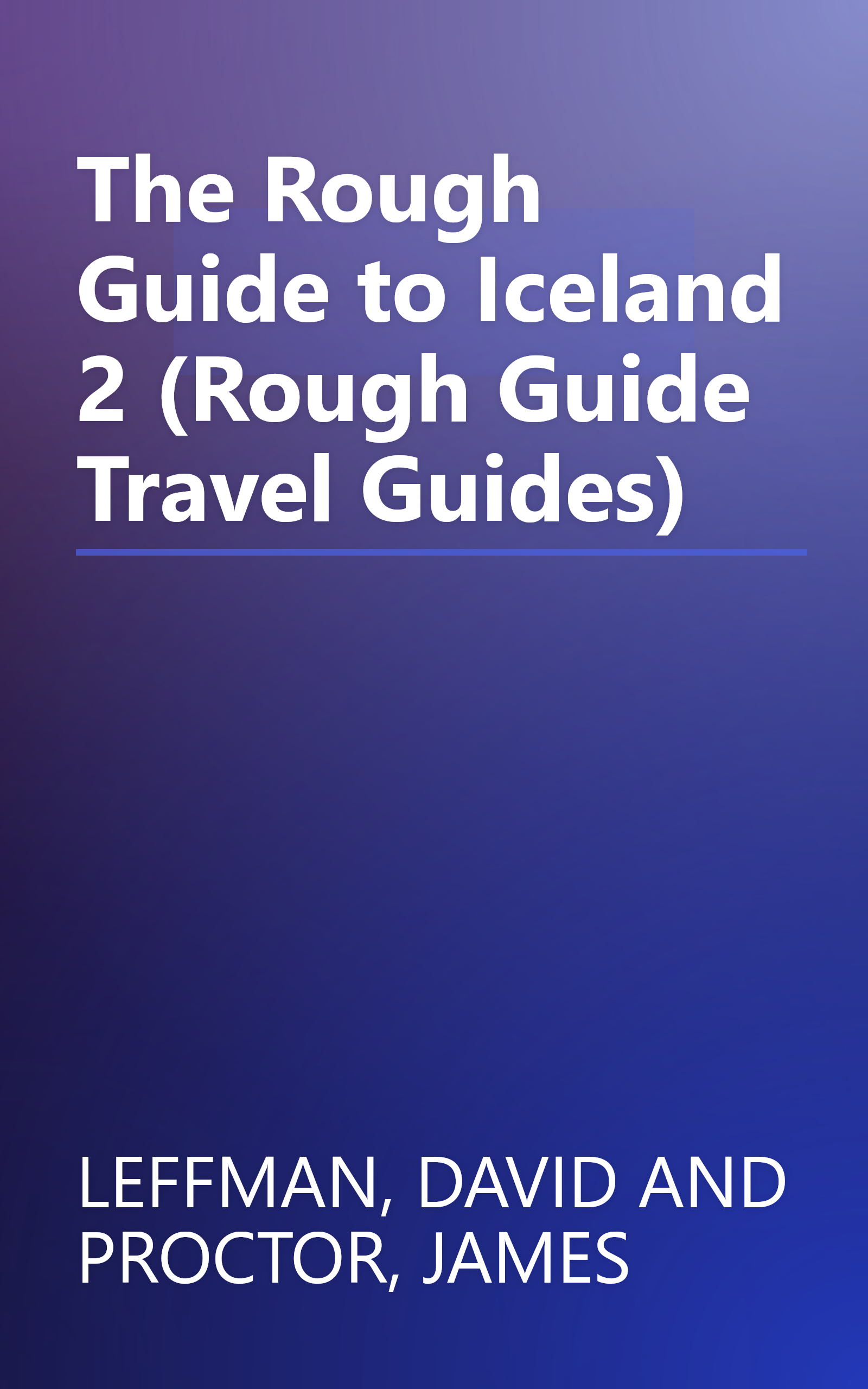 The Rough Guide to Iceland 2 (Rough Guide Travel Guides) book cover