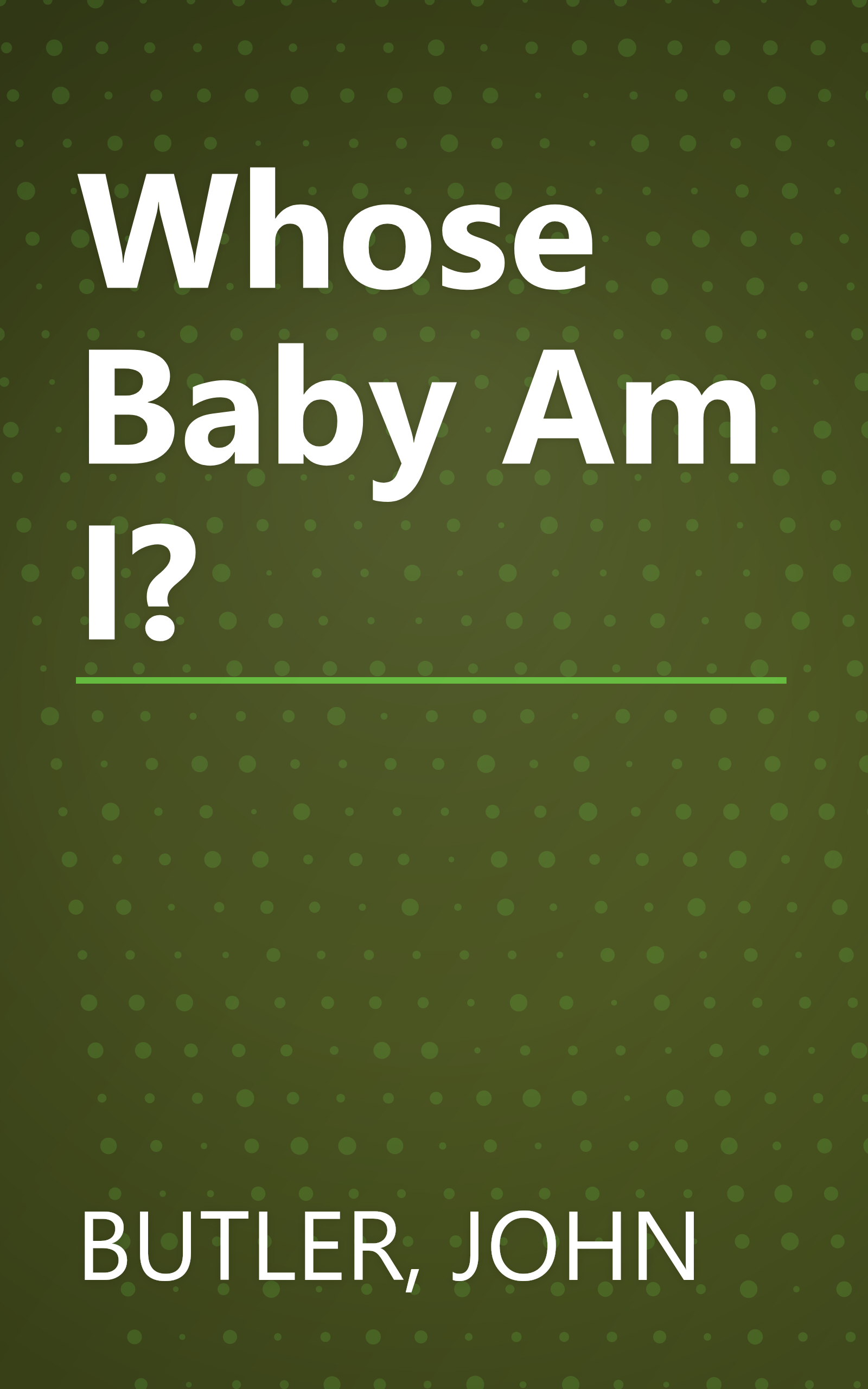 Whose Baby Am I? book cover