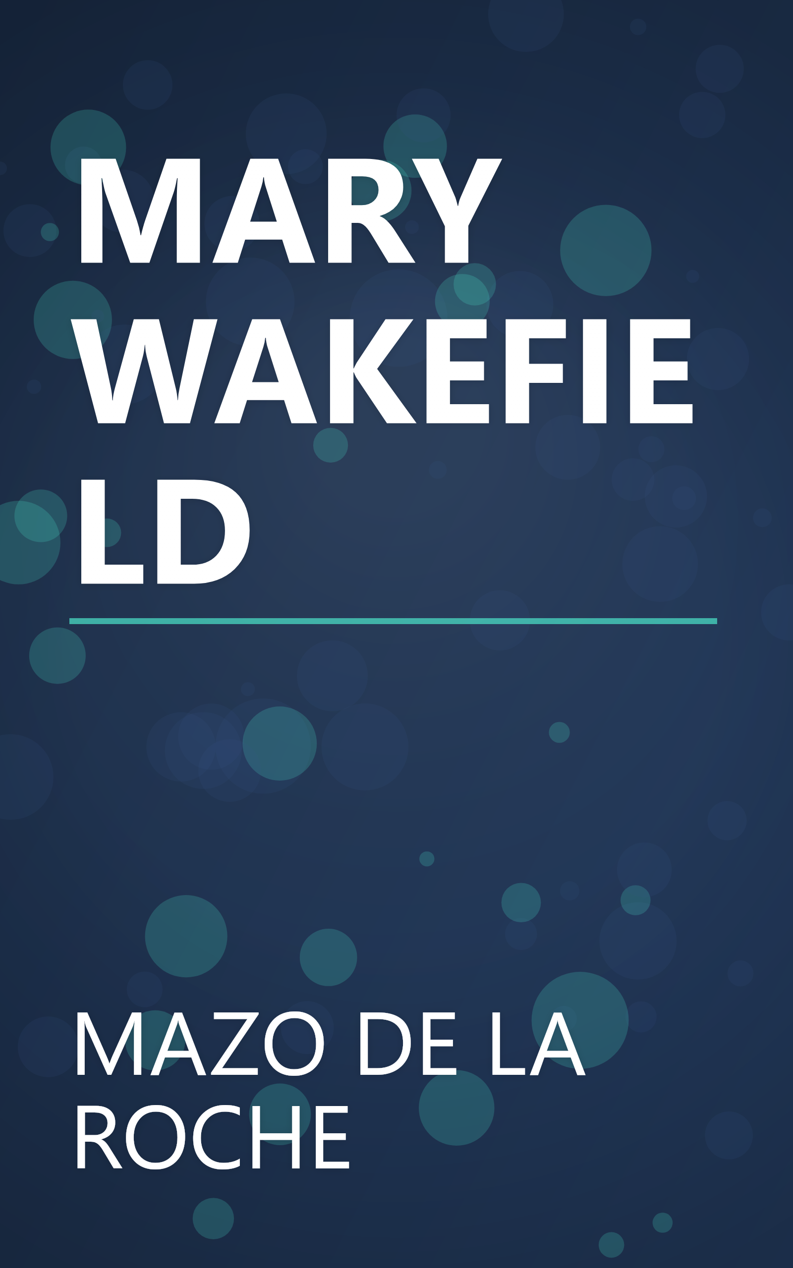 MARY WAKEFIELD book cover