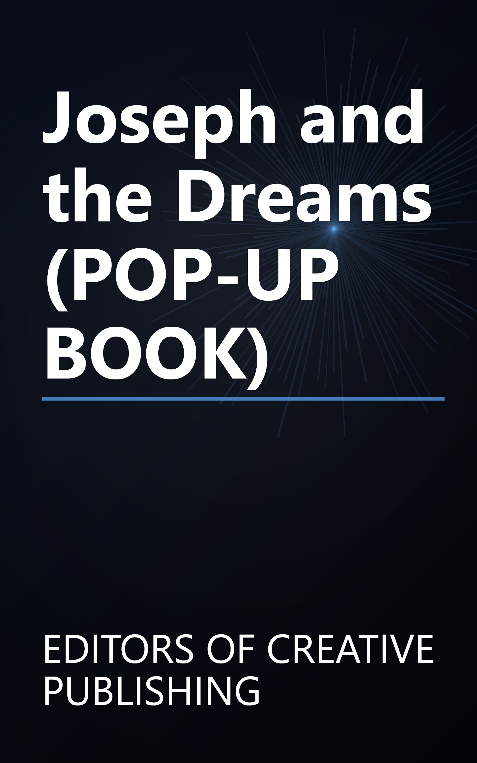 Joseph and the Dreams (POP-UP BOOK) book cover