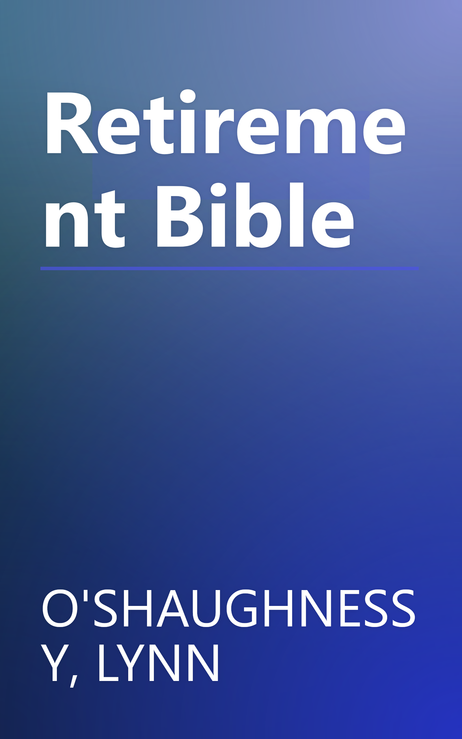 Retirement Bible book cover