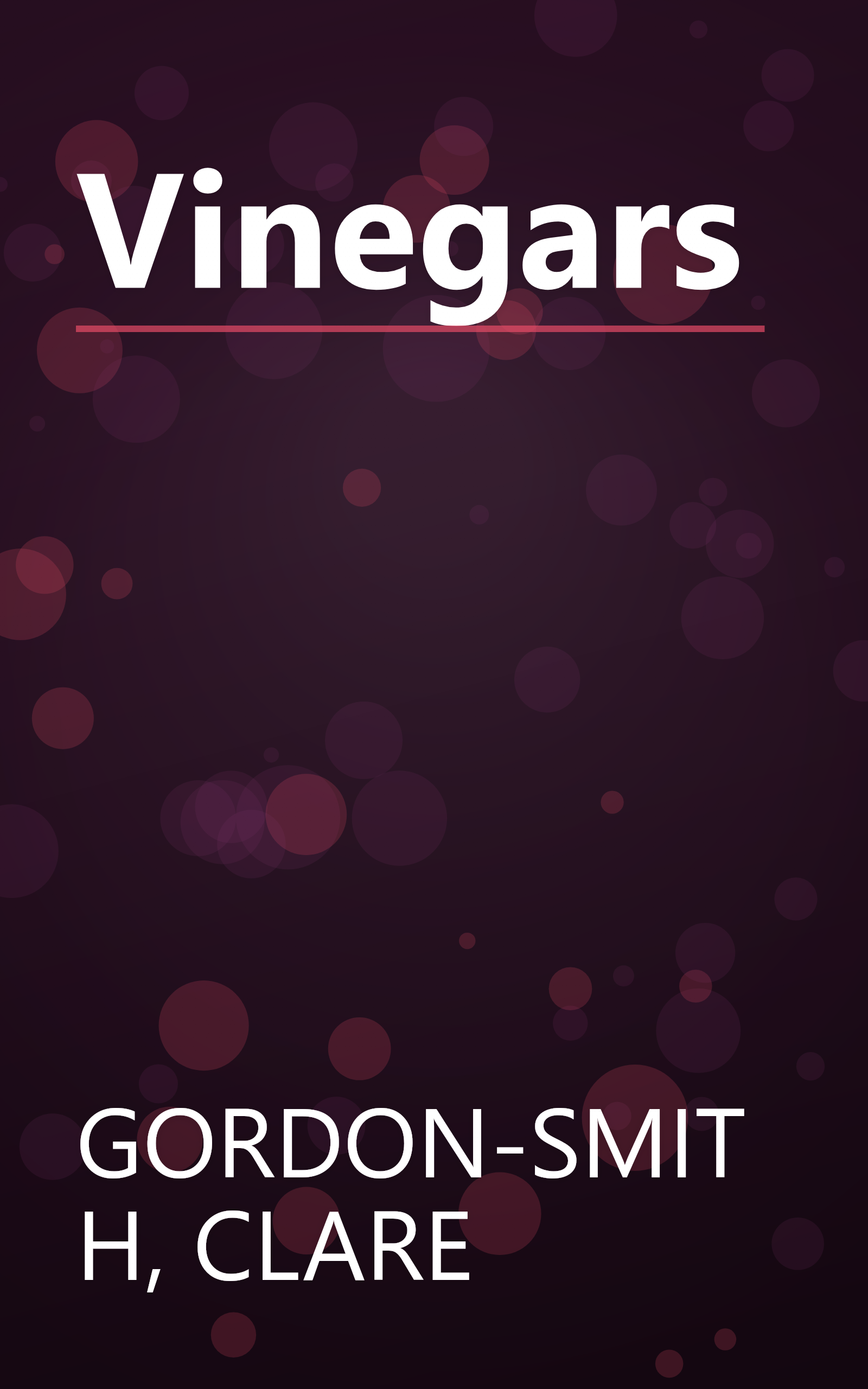 Vinegars book cover